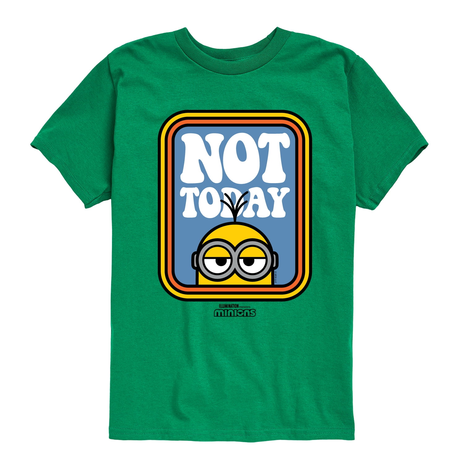 Despicable Me Minions - Not Today - Toddler & Youth Short Sleeve ...
