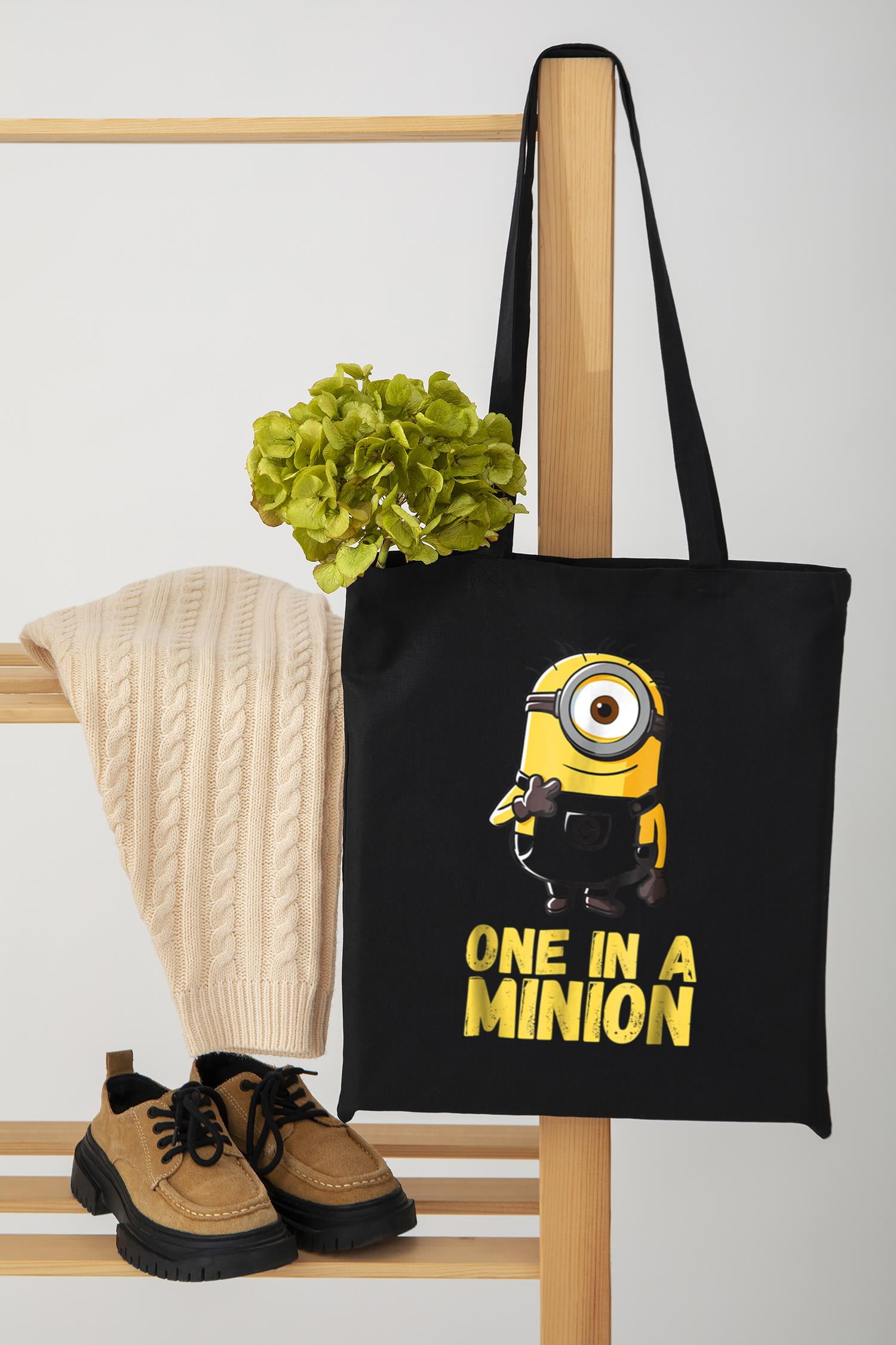 Despicable Me Minions One In A Funny Cartoon Movie Graphic Cute Yellow ...