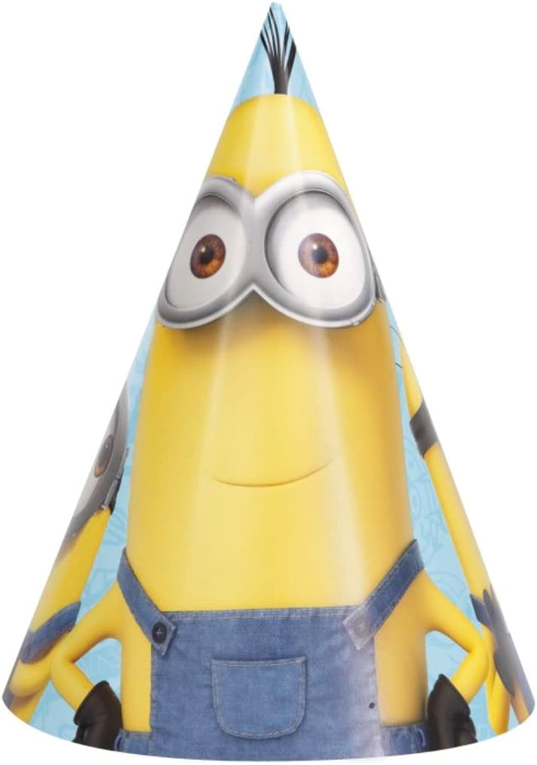 Despicable Me Minions Party Hat, Paper Multicolor, 8 Count - Walmart.com