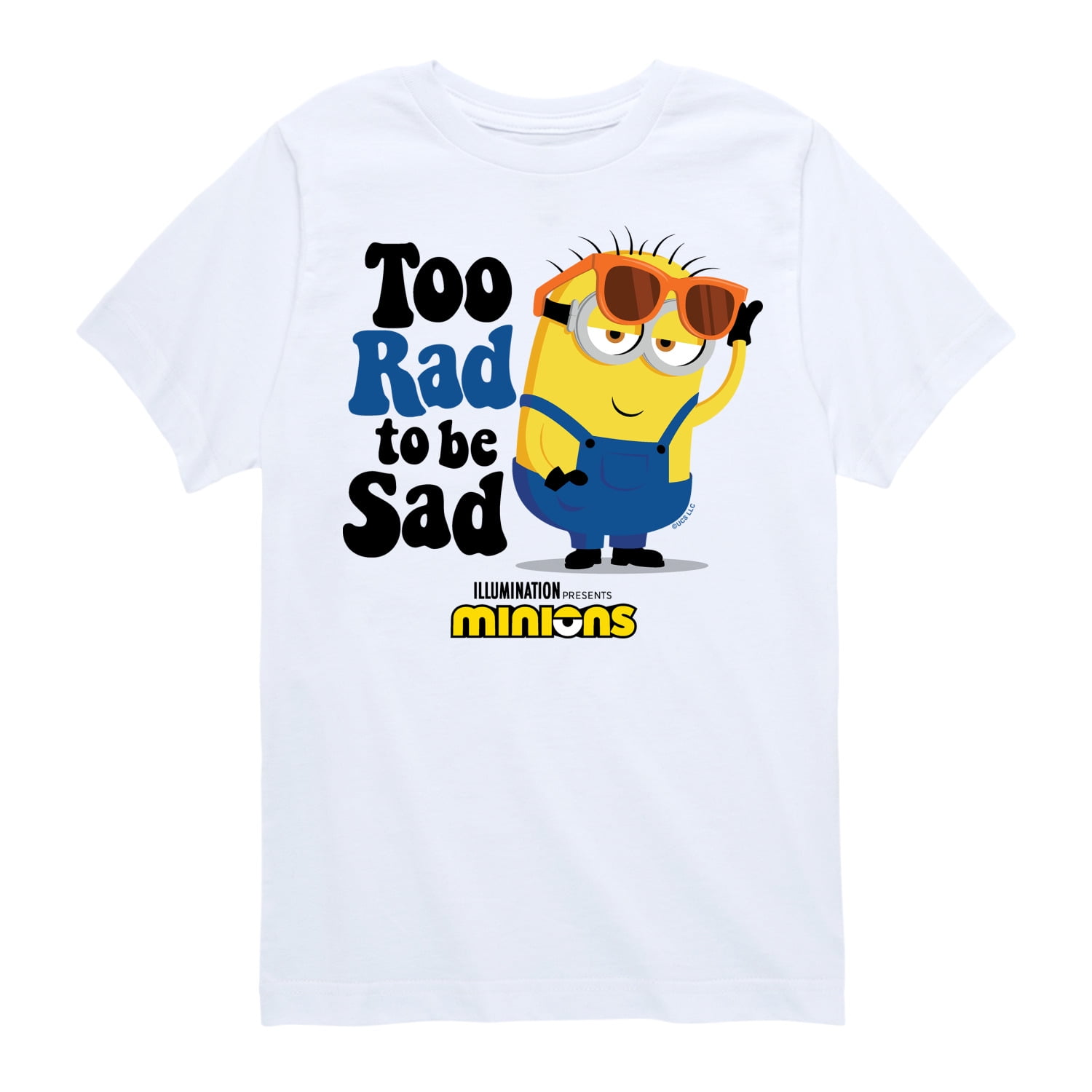 Despicable Me Minions - Too Rad To Be Sad - Toddler & Youth Short ...