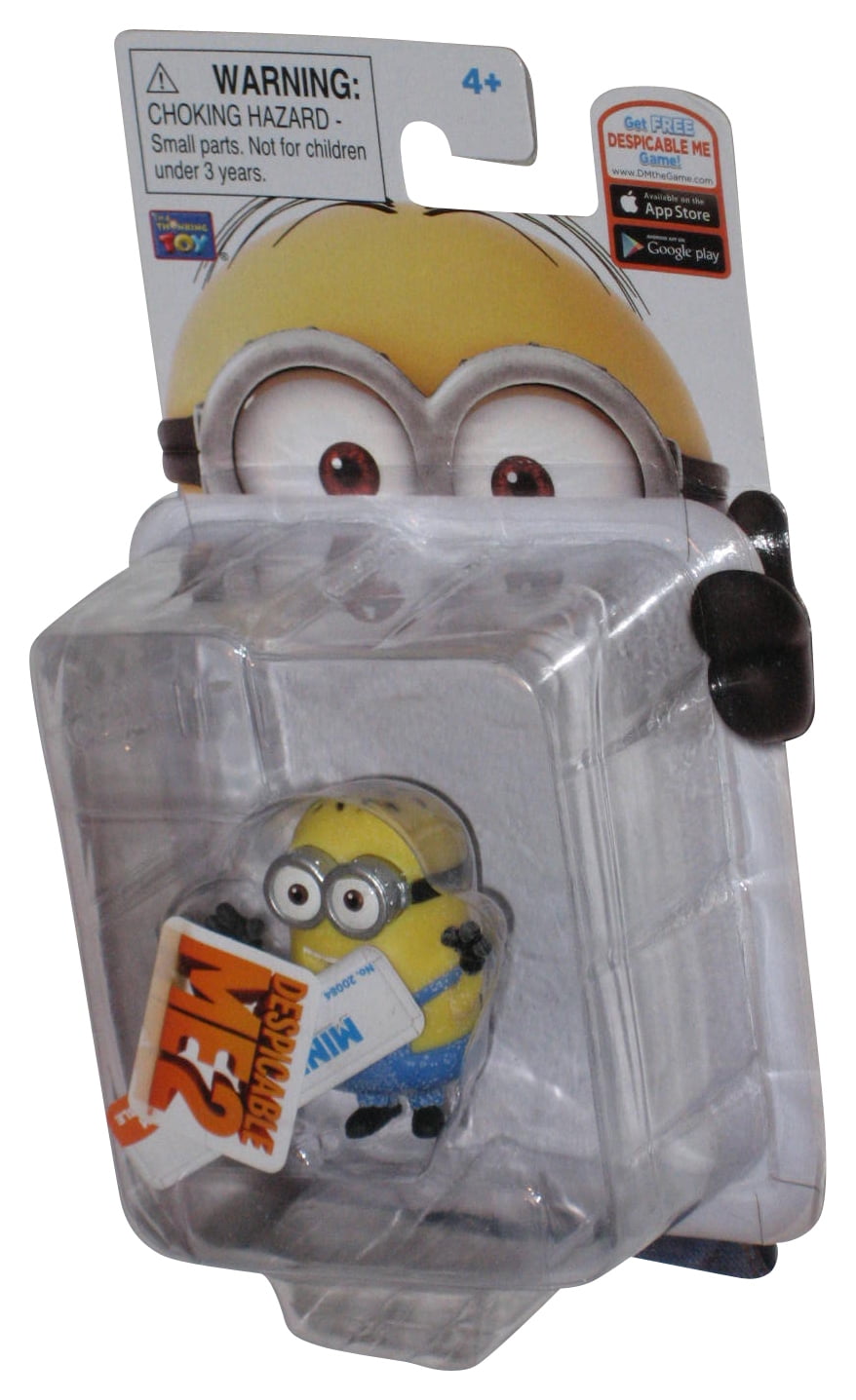 Despicable Me Phil Minion Thinkway Toys Poseable Figure - Walmart.com