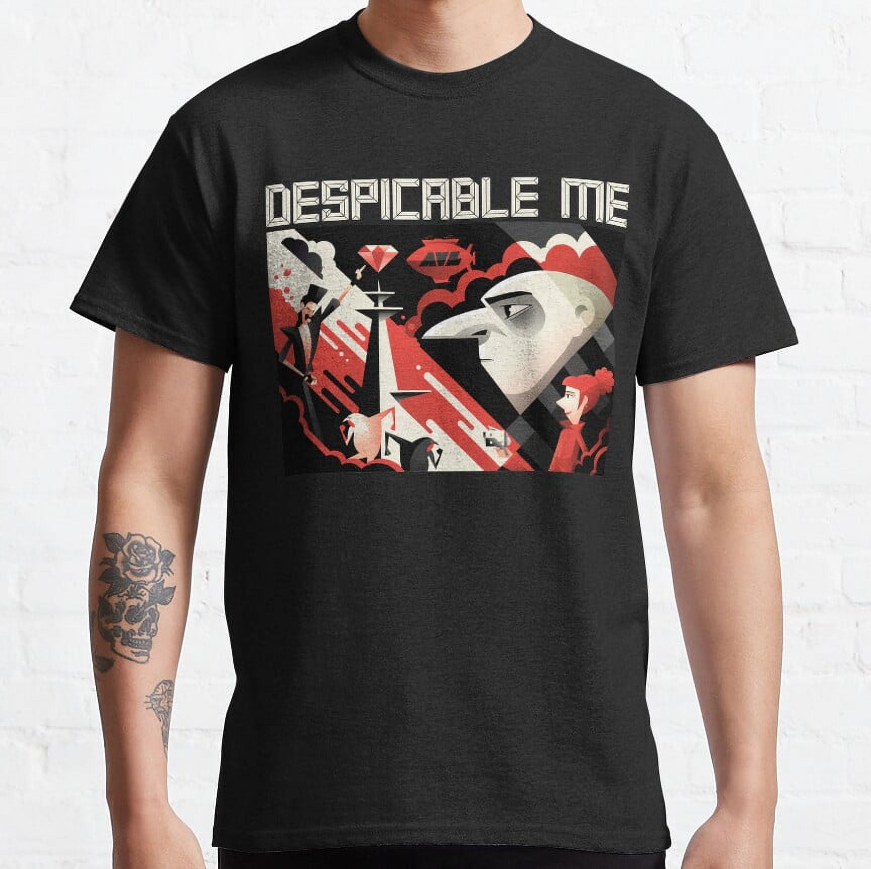 Despicable Me Propaganda Collage Poster Classic T-Shirt - Walmart.com