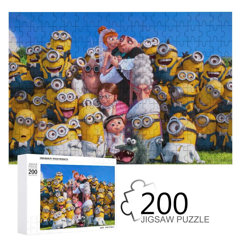 Despicable Me Puzzle - 200 Pieces Jigsaw Puzzles for Adults, Families ...