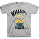 Despicable Me Whaaa Minion Gray Adult T-Shirt - Walmart.com