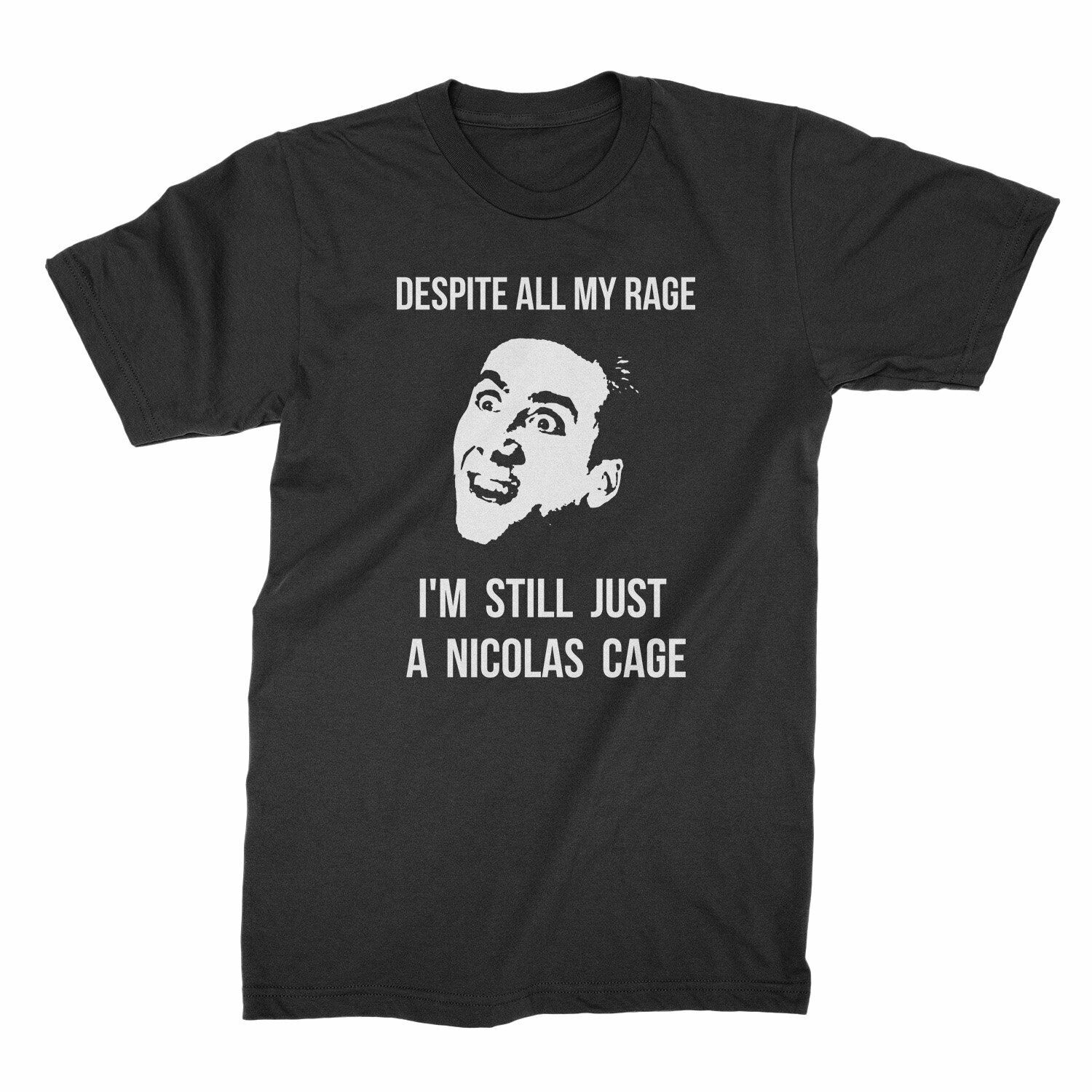 Despite All My Rage Nicolas Cage Shirt Nic Cage Shirt - Walmart.com