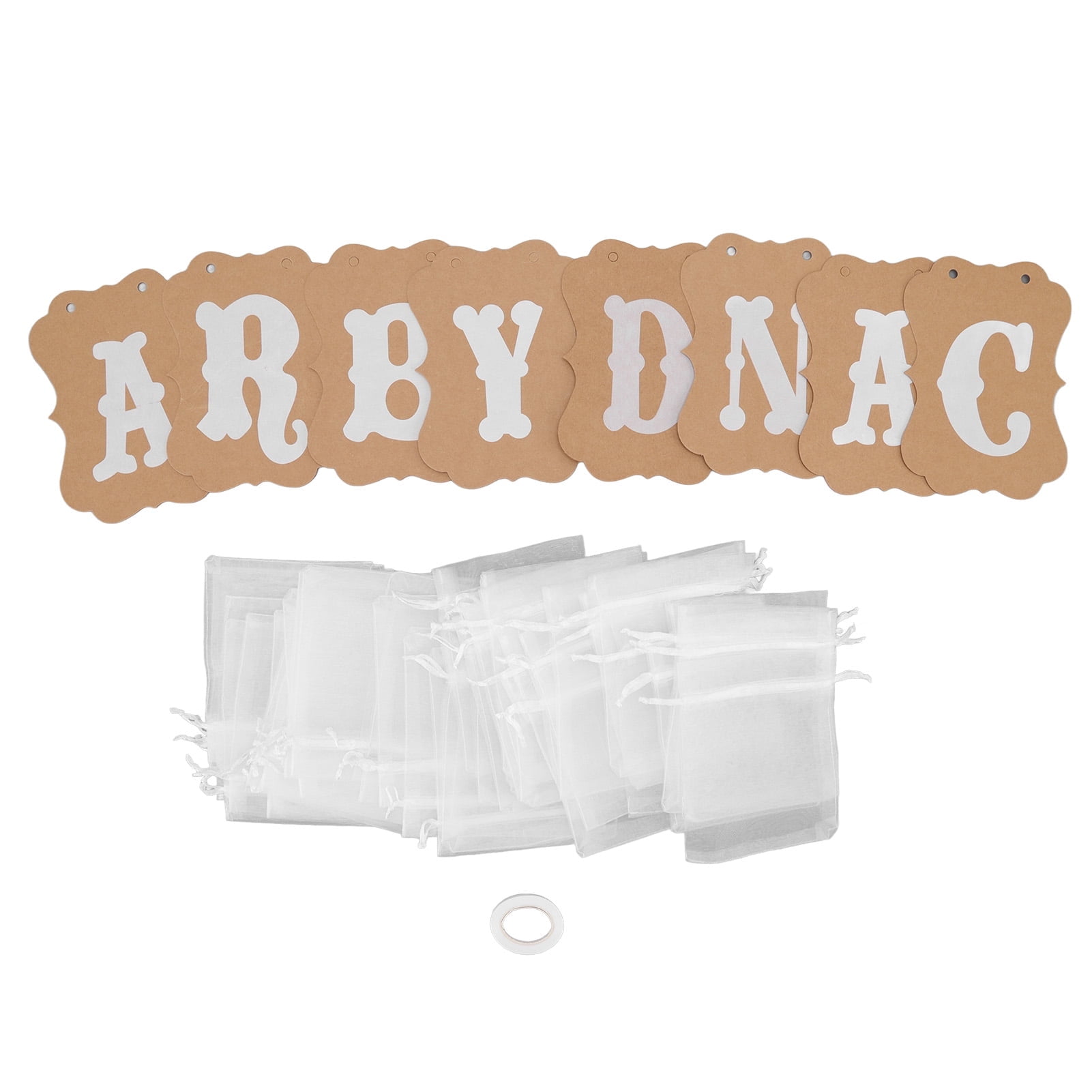 Dessert Buffet Decoration, Clear Printing Paper Banners Graduation ...