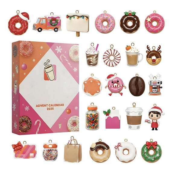 Dessert Christmas Advent Calendar,Dessert Advent Calendar 2025,24 Days ...