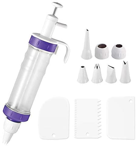 Dessert Decorating Syringe Set, Icing Dispenser Cupcake Filling ...