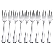 Touch of Color Premium Plastic Forks, Shimmering Silver, 24 Ct ...