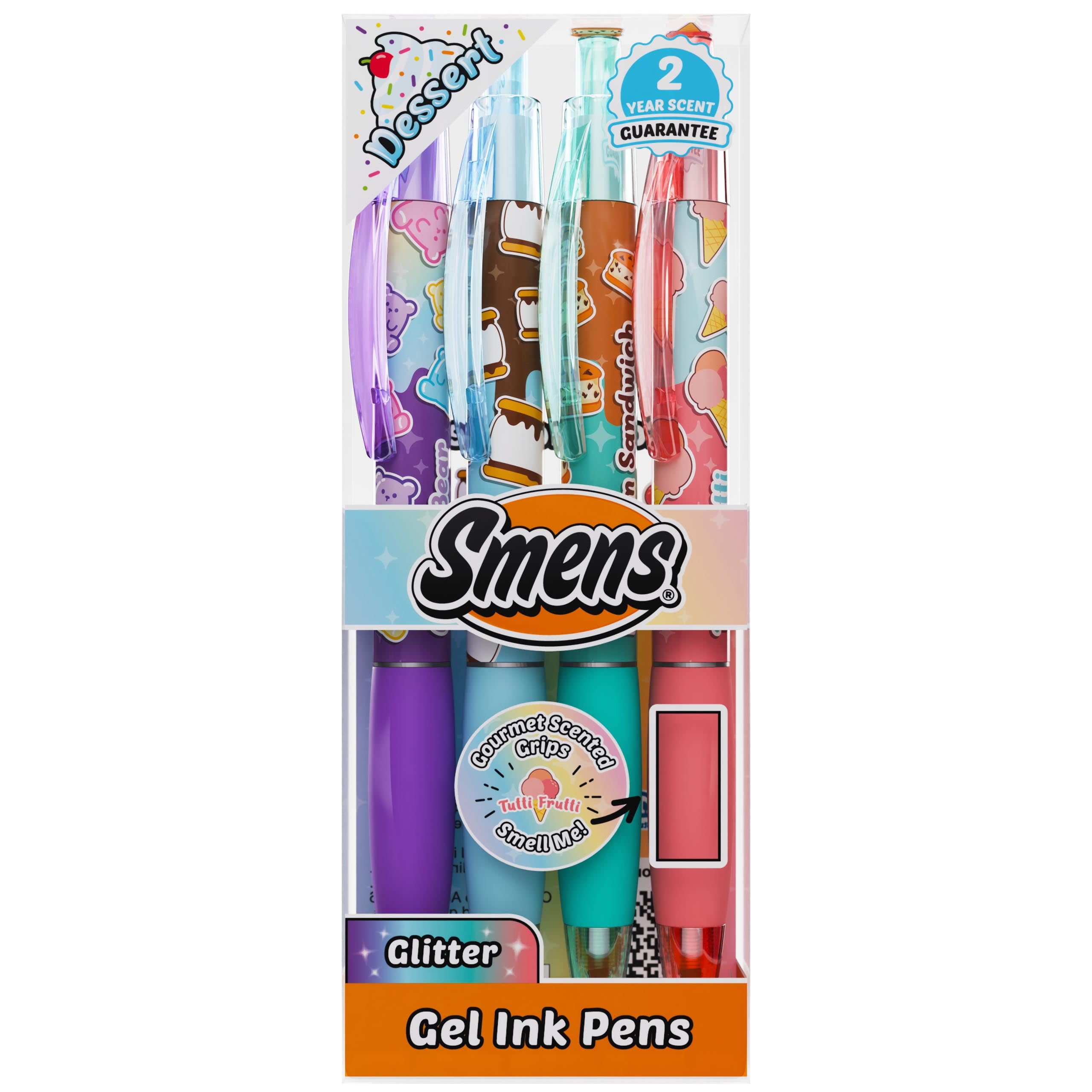 Scentco Dessert Smens 4-Pack 0.7 mm Fine Point Pens - Walmart.com