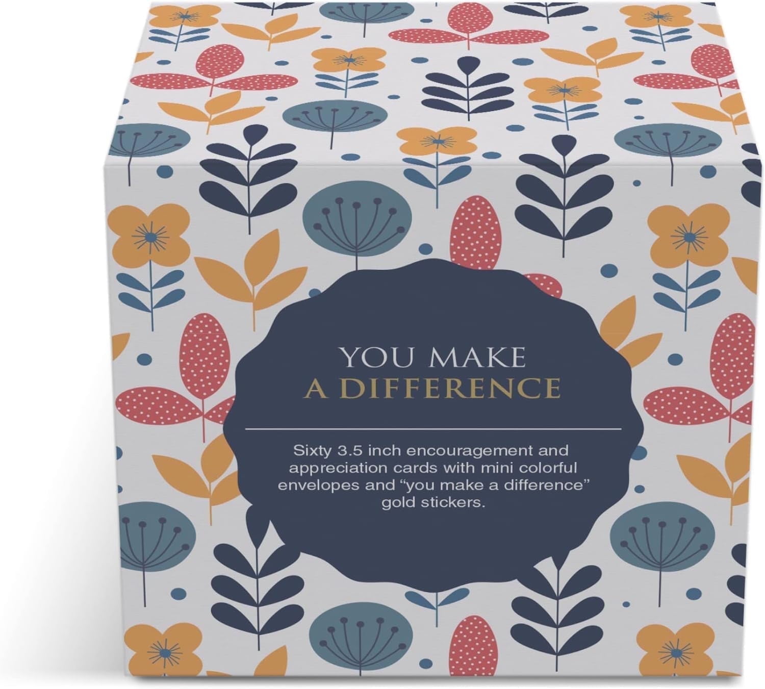 Dessie 60 Inspirational Mini Cards, You Make A Difference Messages ...