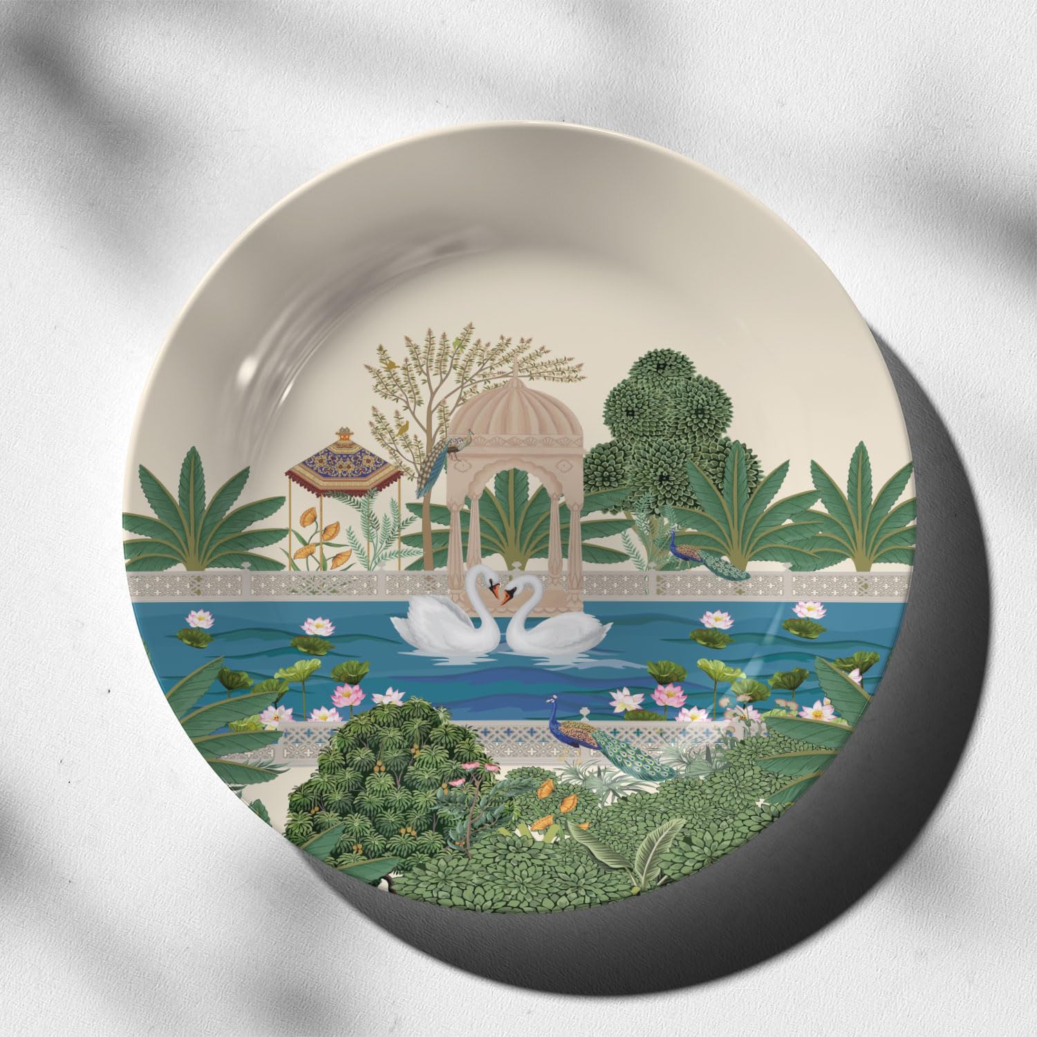 Dessine Art Indias Royal Reflections Wall PlateStand Metal Hook Indian ...