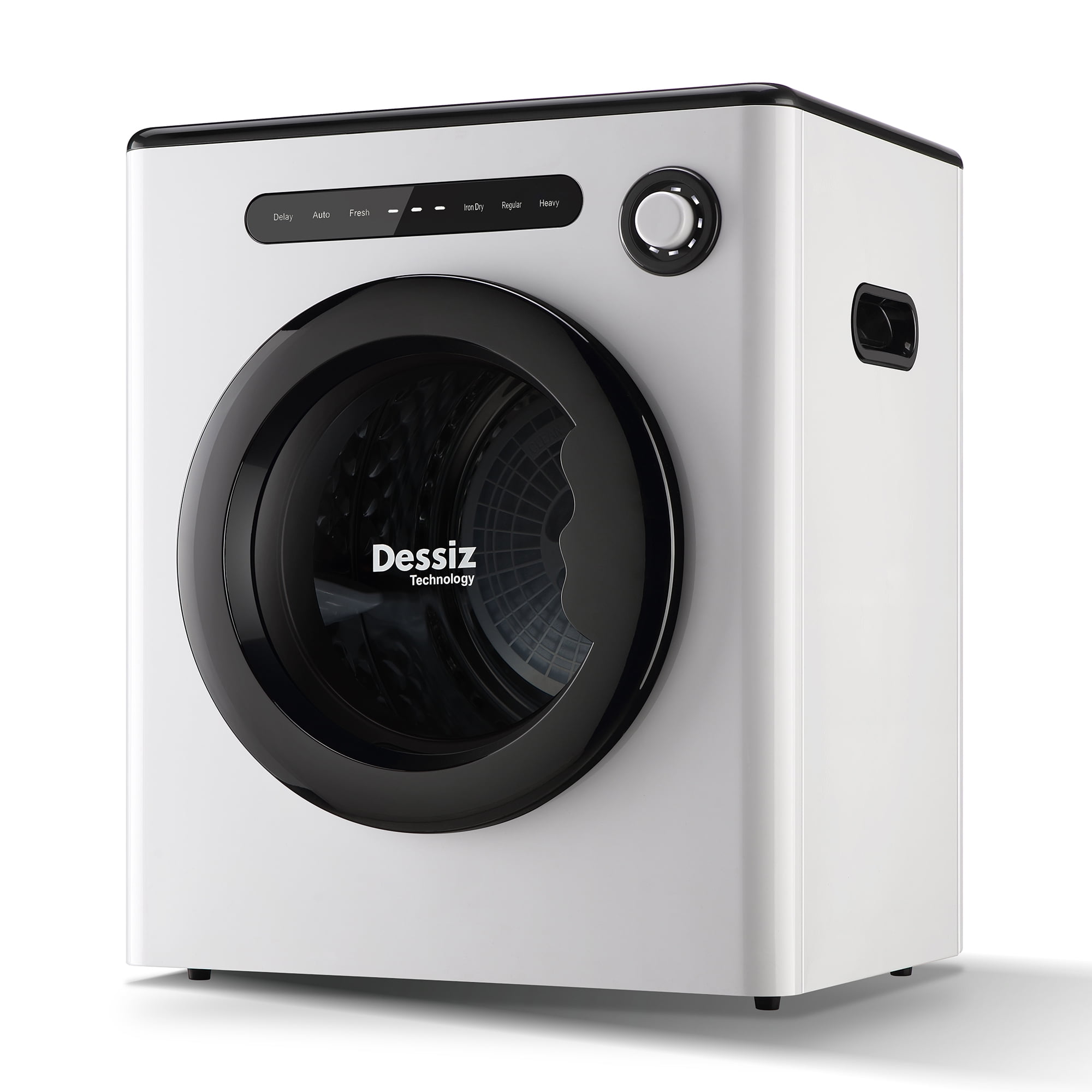 Dessiz 120V Portable Clothes Dryers 1000W Compact Dryer 1.7cu.ft Front ...