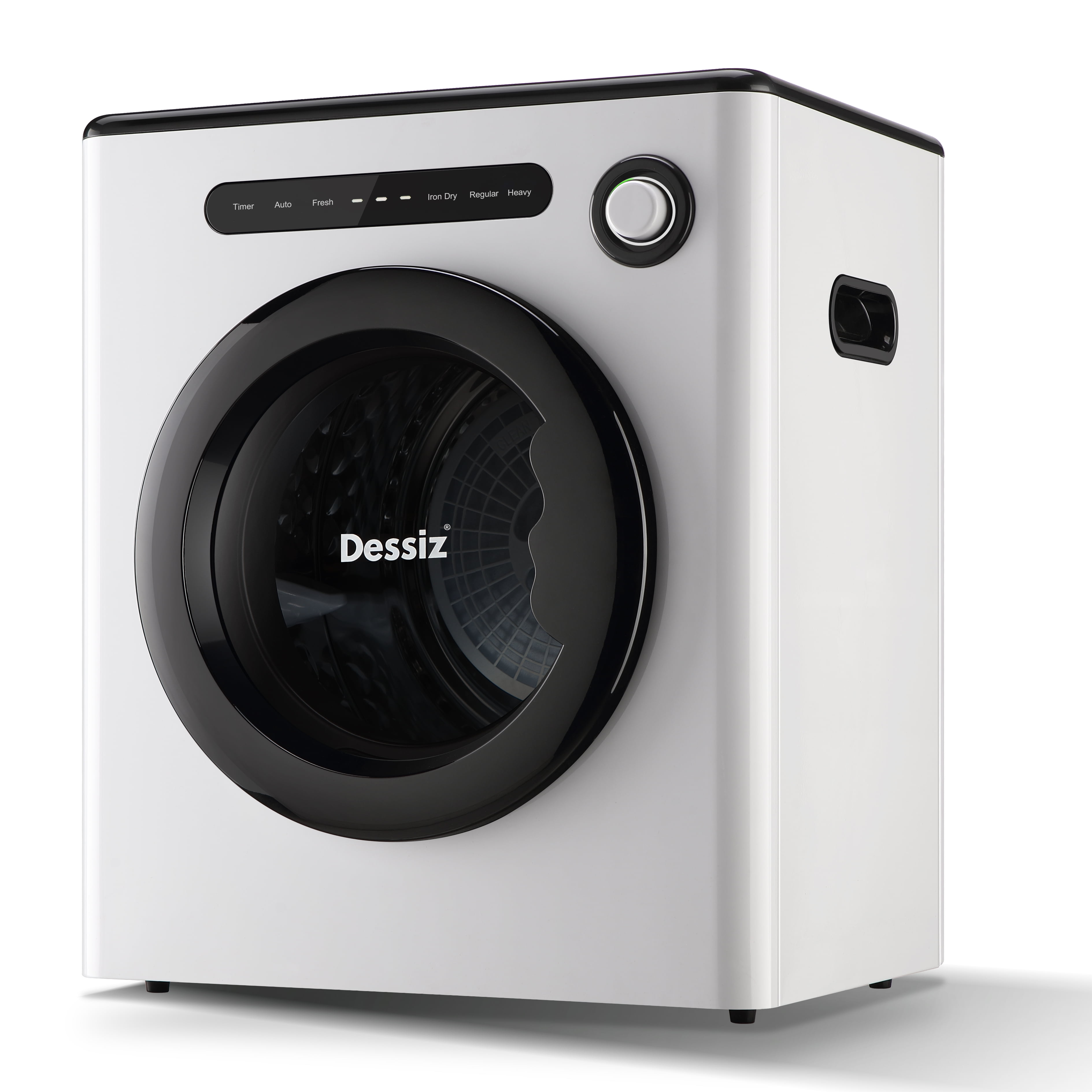 Dessiz 120V Portable Clothes Dryers 1000W Compact Dryer 1.7cu.ft Front ...