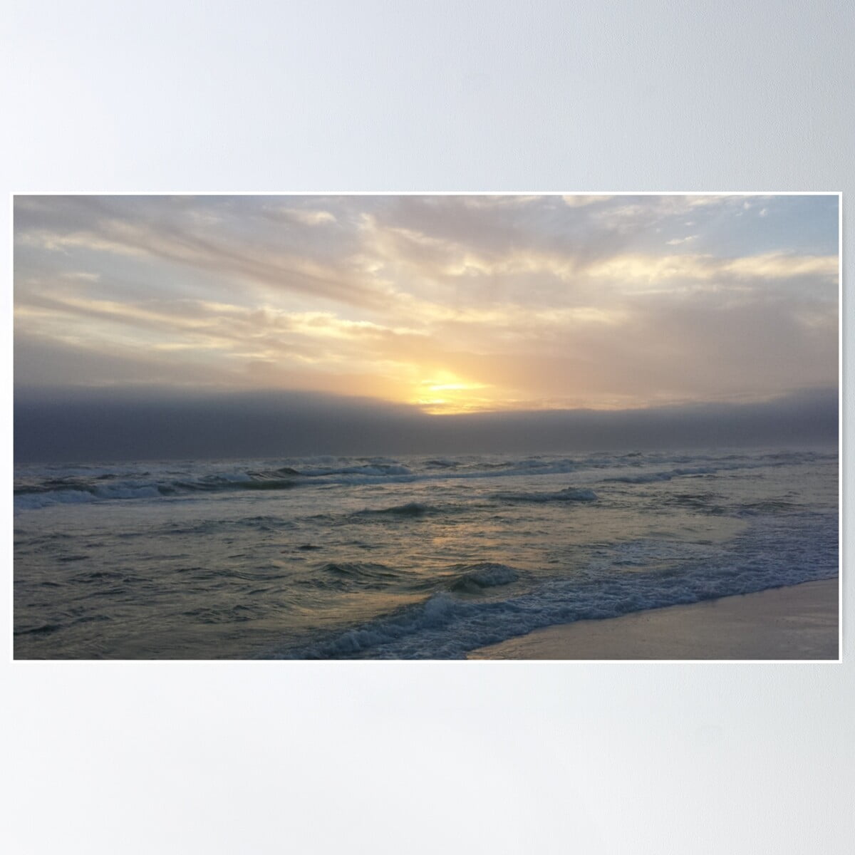 Destin Sunset Poster, 16x24 UNFRAMED - Walmart.com