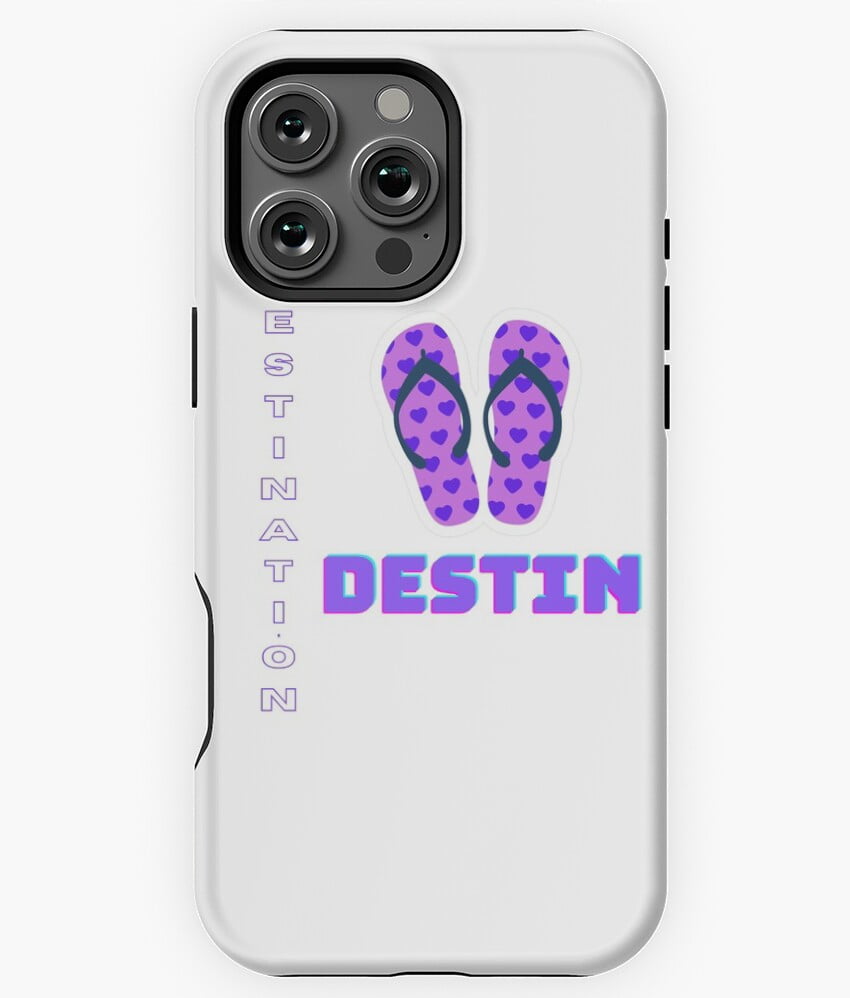 Destination Destin Summer Art N4877 Phone Case for iPhone 17 16 15 14 ...