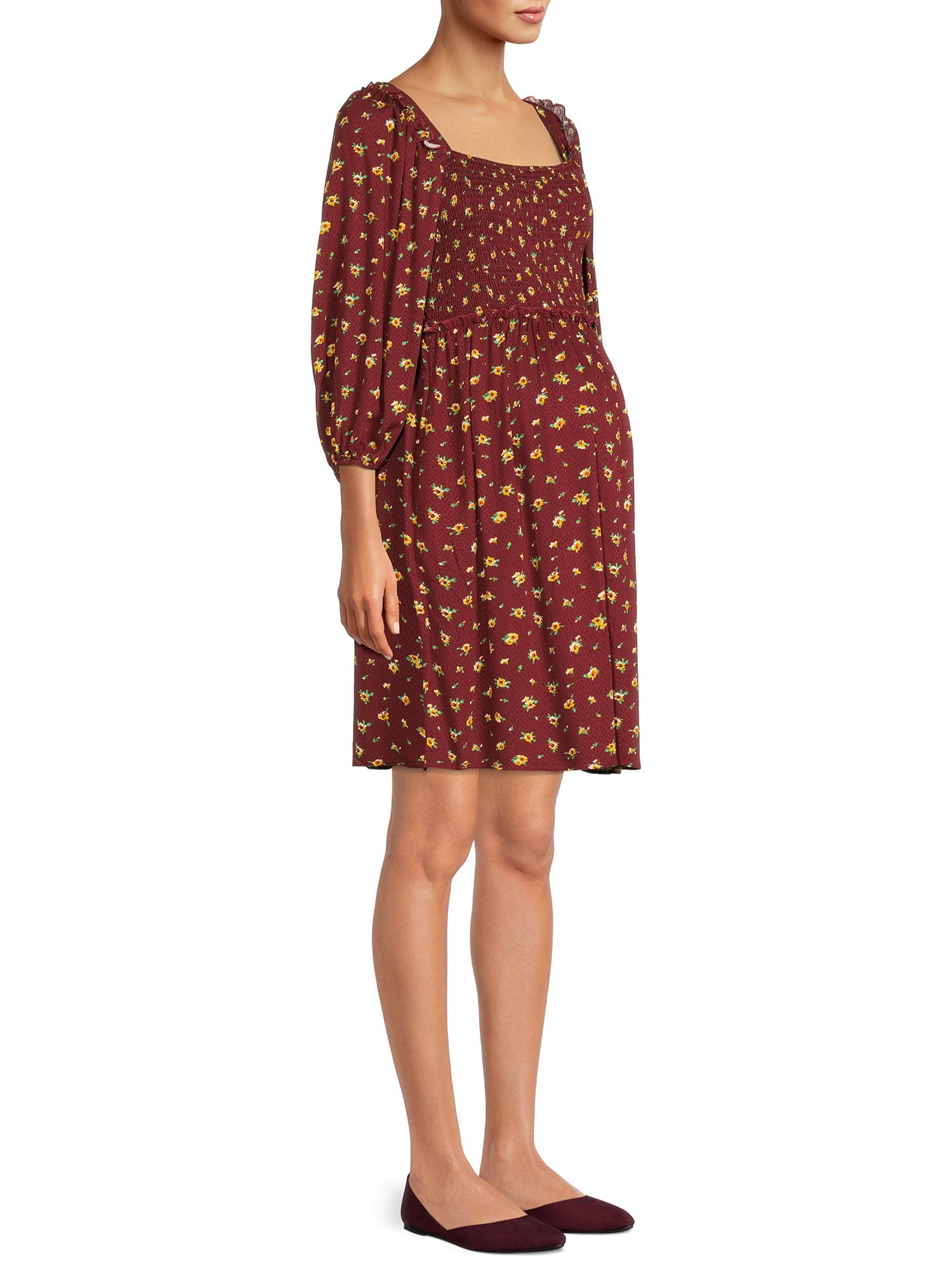 Destination Maternity Women's Babydoll Dress - Walmart.com