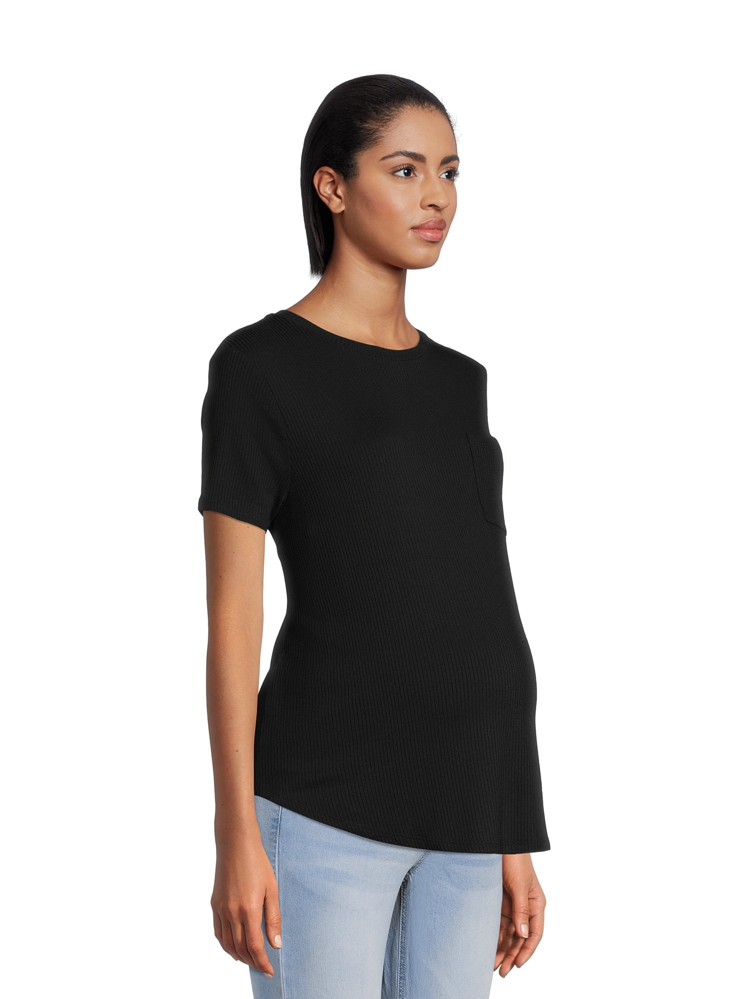 Destination Maternity Women's Maternity Pocket Tee, Sizes S-2XL ...