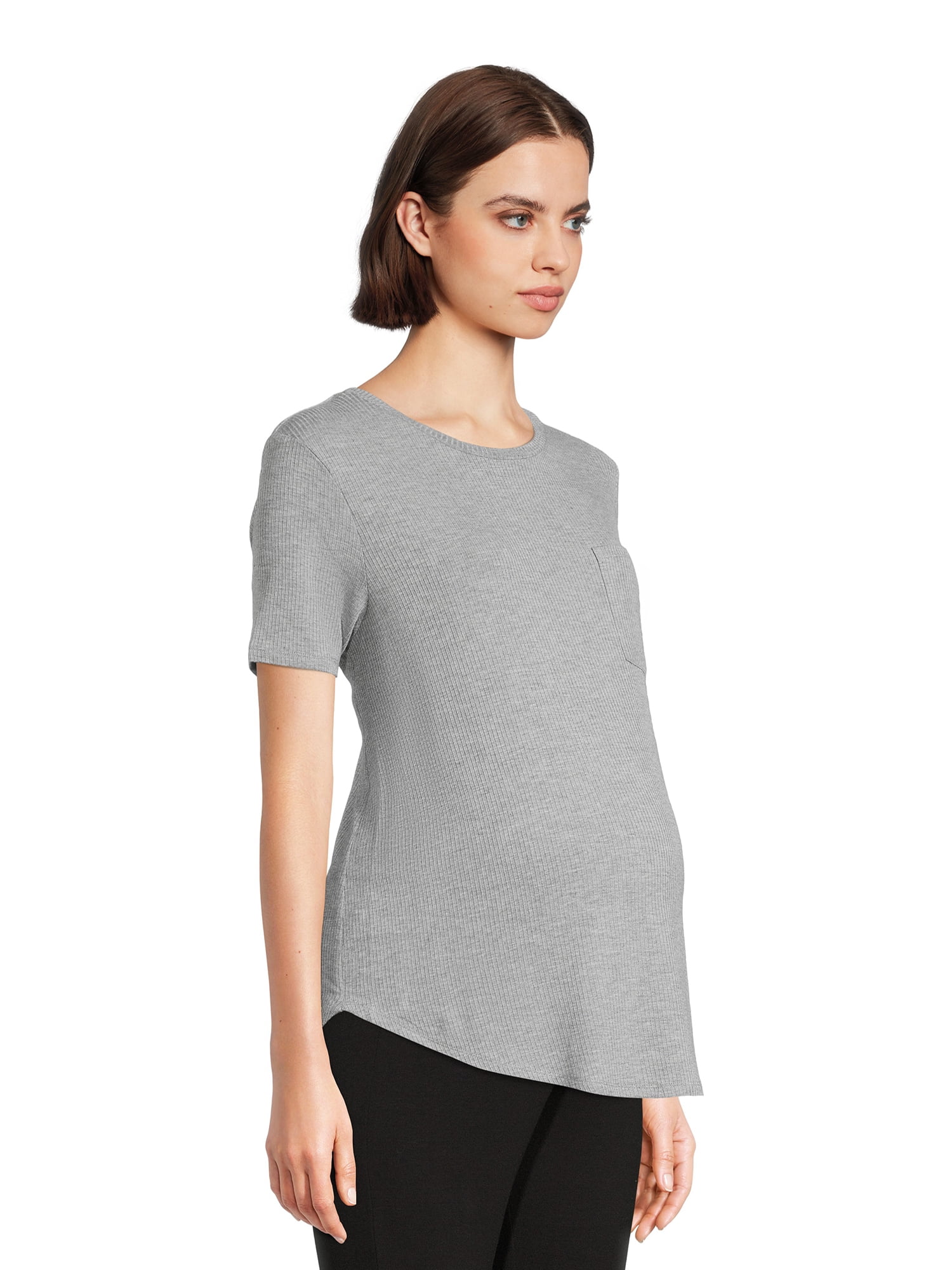 Destination Maternity Women's Maternity Pocket Tee, Sizes S-2XL ...