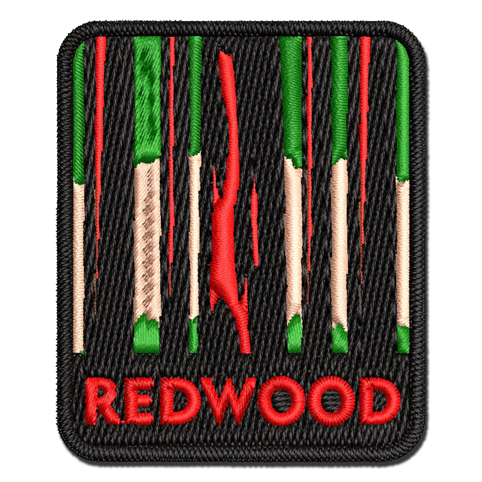 Destination Redwood Forest National Park Applique Multi-Color ...