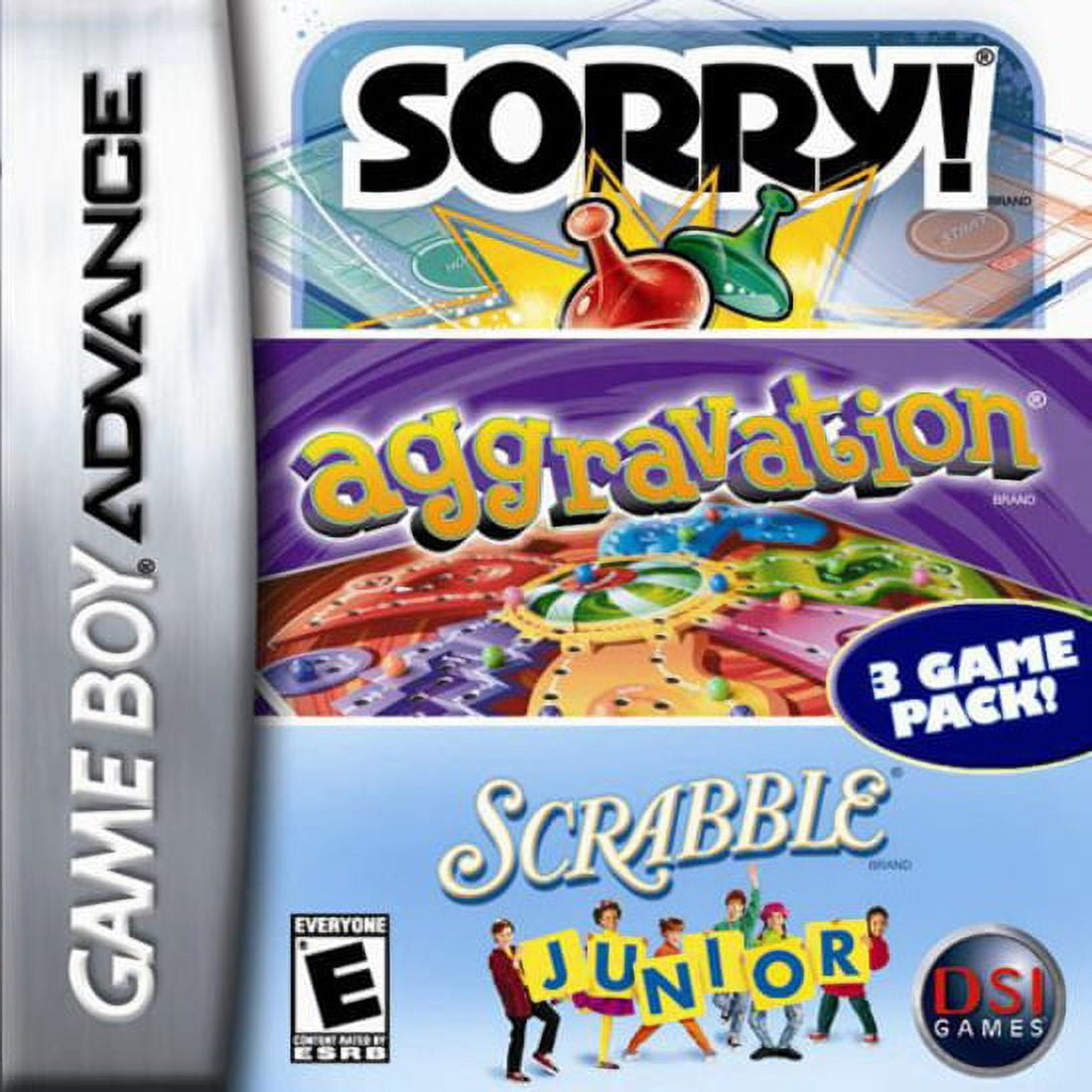 Destination Sorry, Aggravation, Scrabble Junior: Standard Edition ...