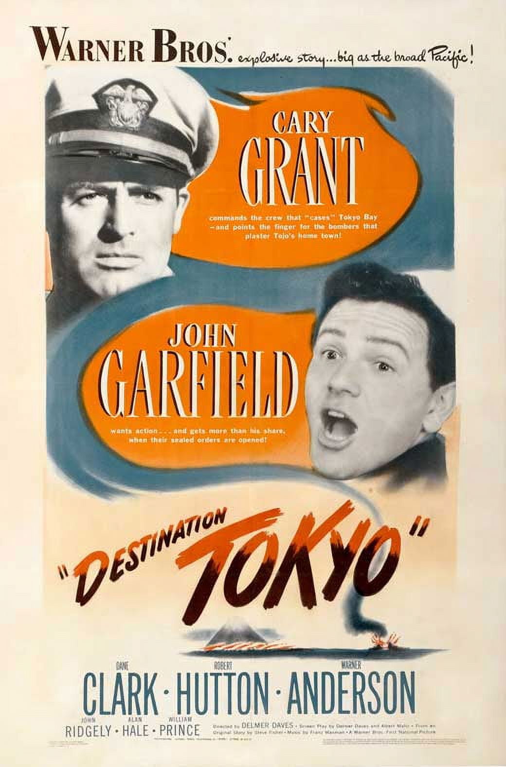 Destination Tokyo POSTER (27x40) (1943) (Style B) - Walmart.com