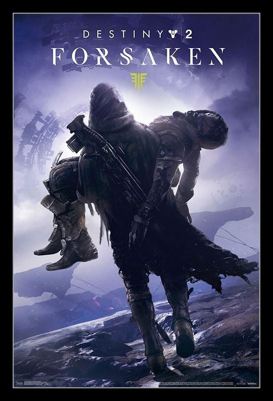 Destiny 2 - Forsaken Key Art Laminated & Framed Poster Print (22 x 34 ...