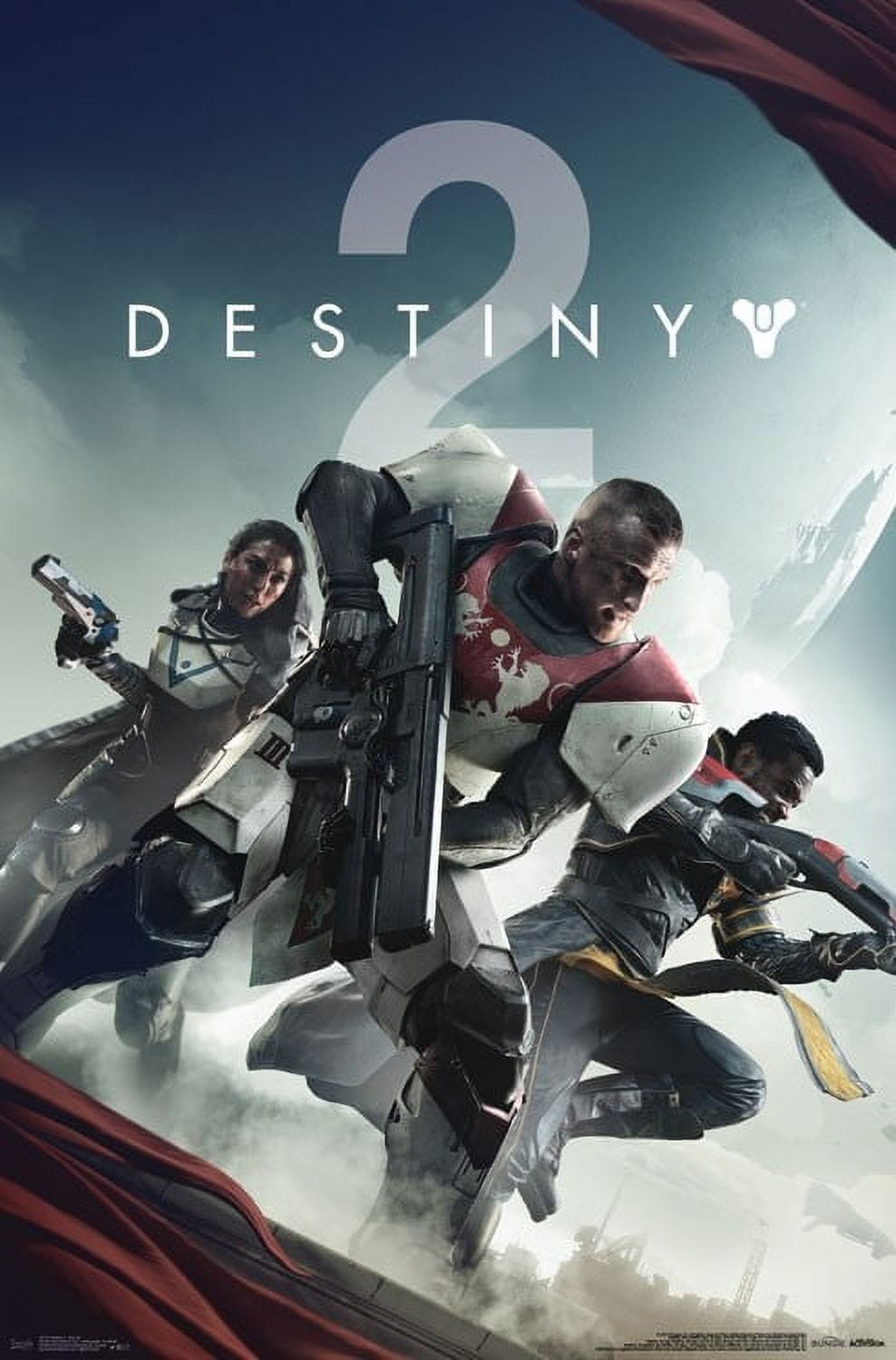 Destiny 2 - Key Art Poster - 22 x 34 inches - Walmart.com