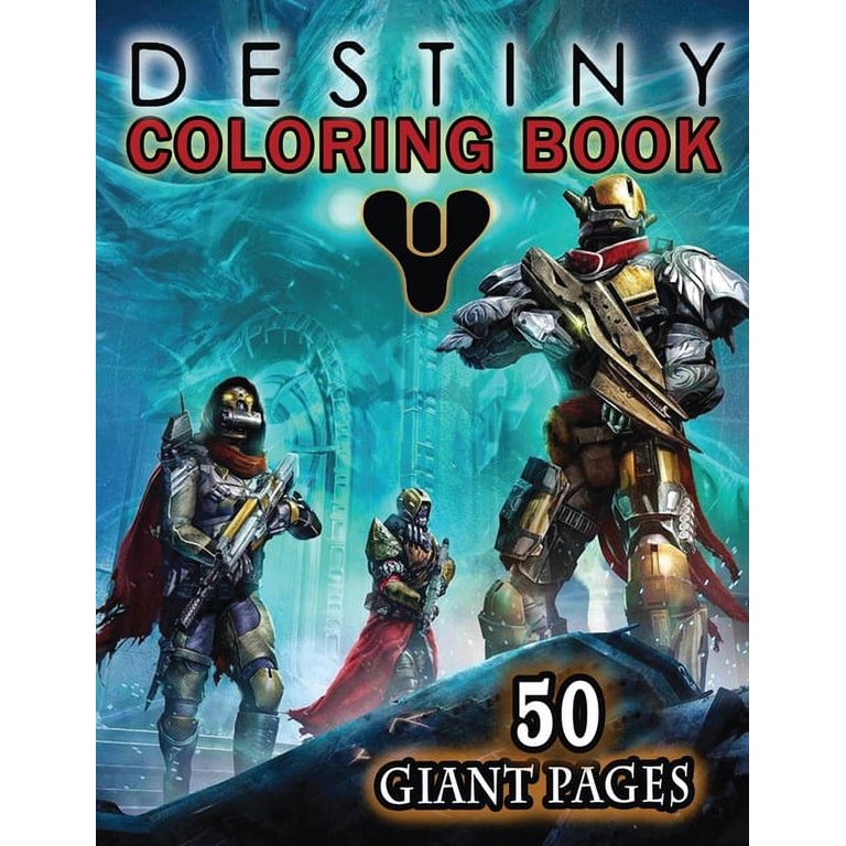 destiny game coloring pages