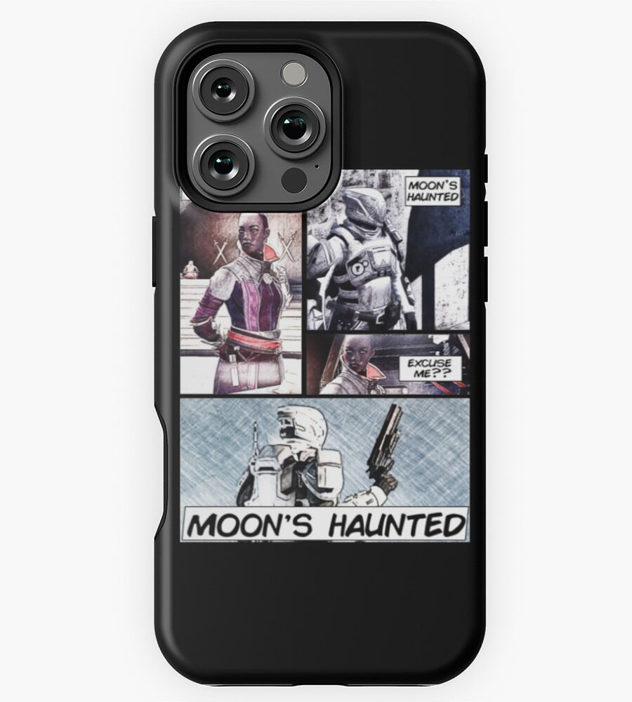 Destiny Moon's Haunted Meme GA4108 Phone Case for iPhone 11 to 17 Pro ...