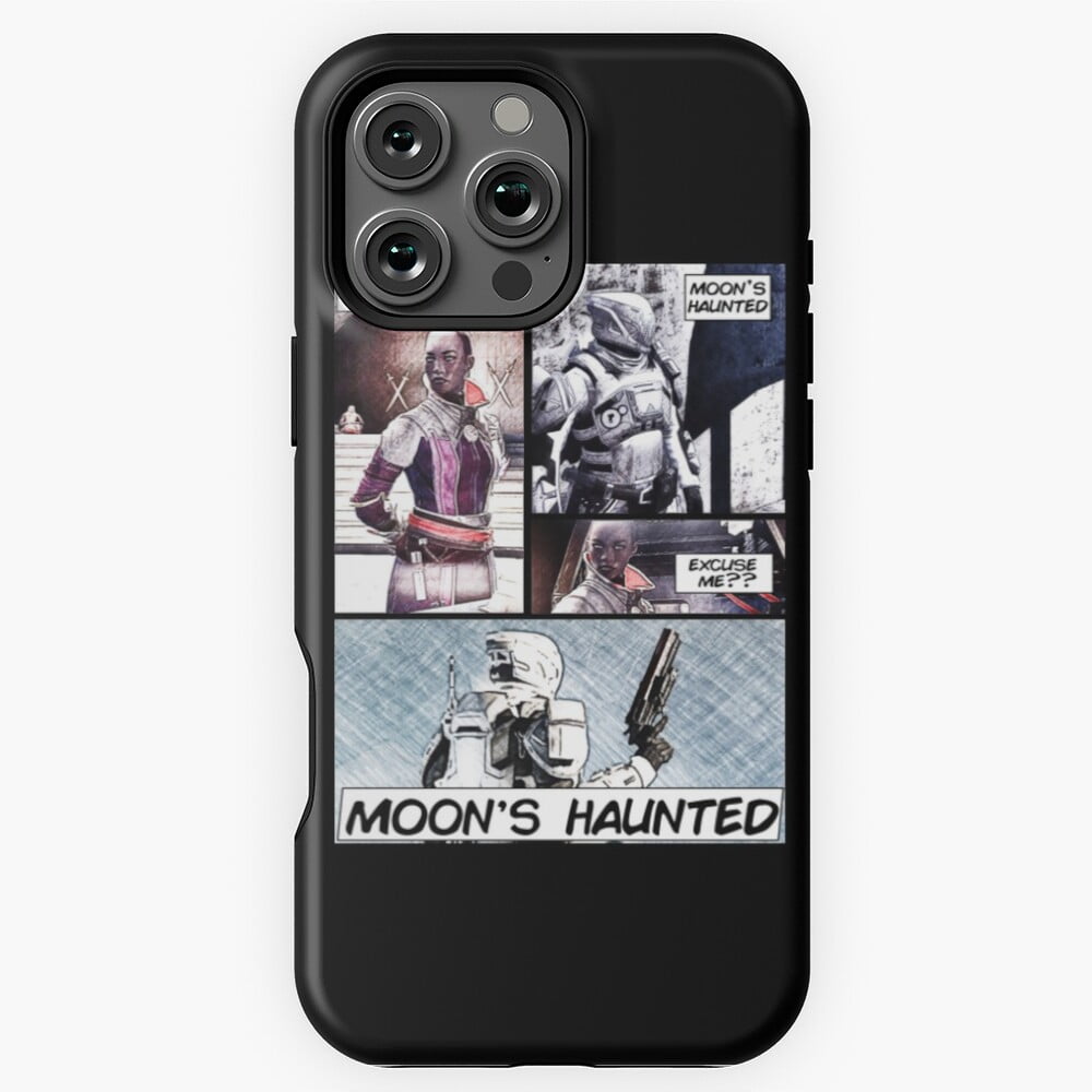 Destiny Moon's Haunted Meme Phone Case for iPhone 16 15 14 13 12 11 Pro ...