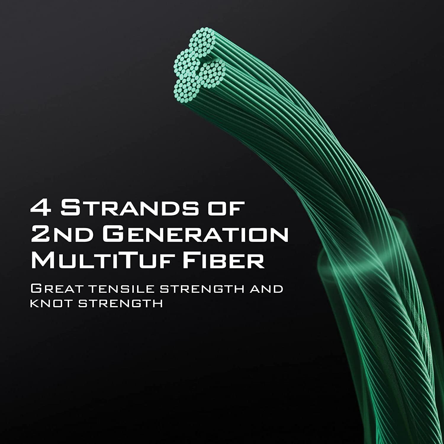 Destron Braided Fishing Line, Highly Abrasion Resistant, Improved Knot ...