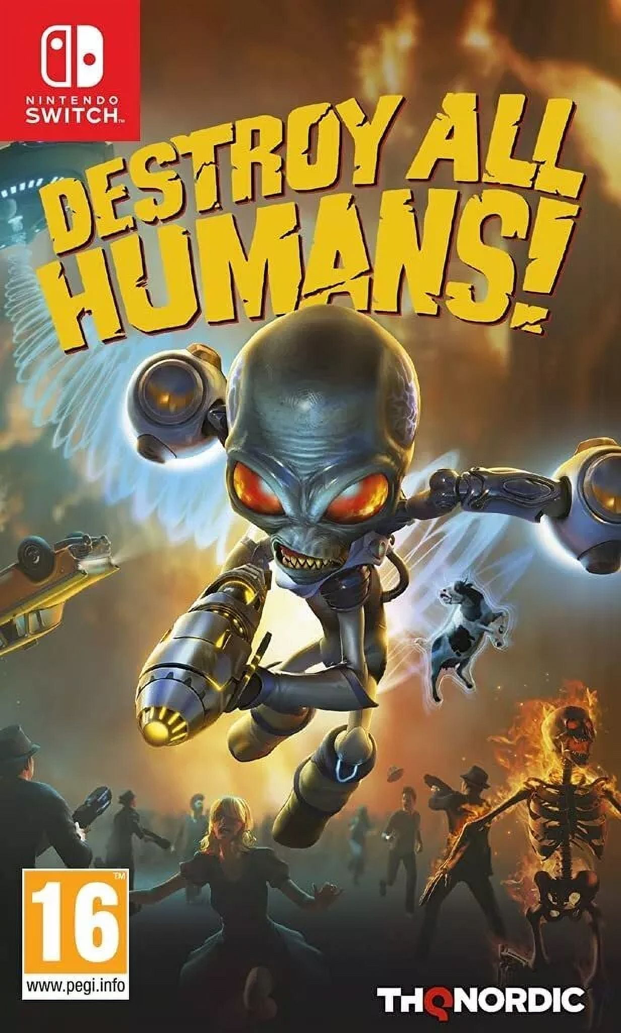 Destroy All Humans Nintendo Switch Brand New Factory Sealed - Walmart.com