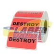 Destroy Inventory Labels 2" x 1" - Walmart.com
