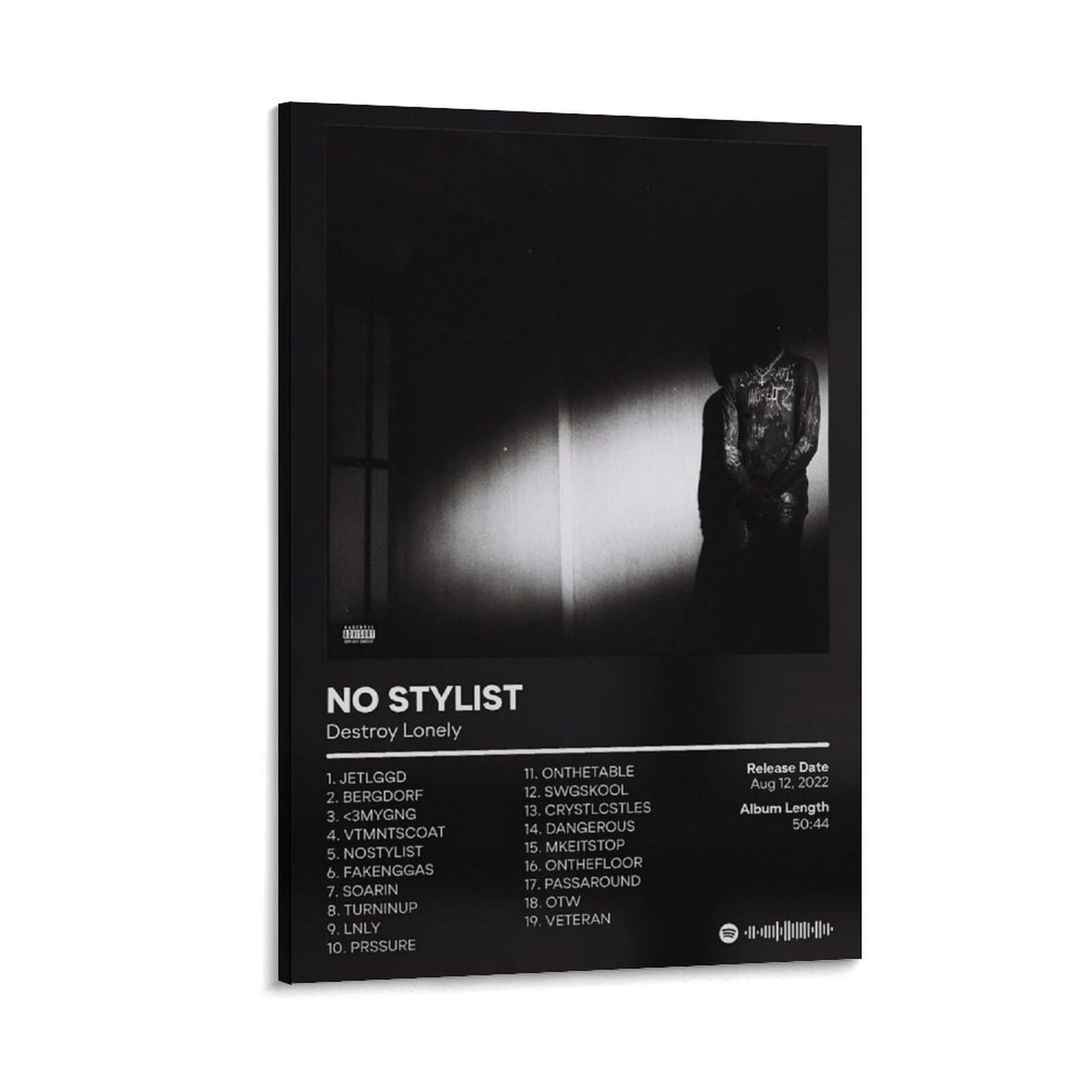 Destroy Lonely No Stylist Canvas Poster Bedroom Decoration Landscape ...