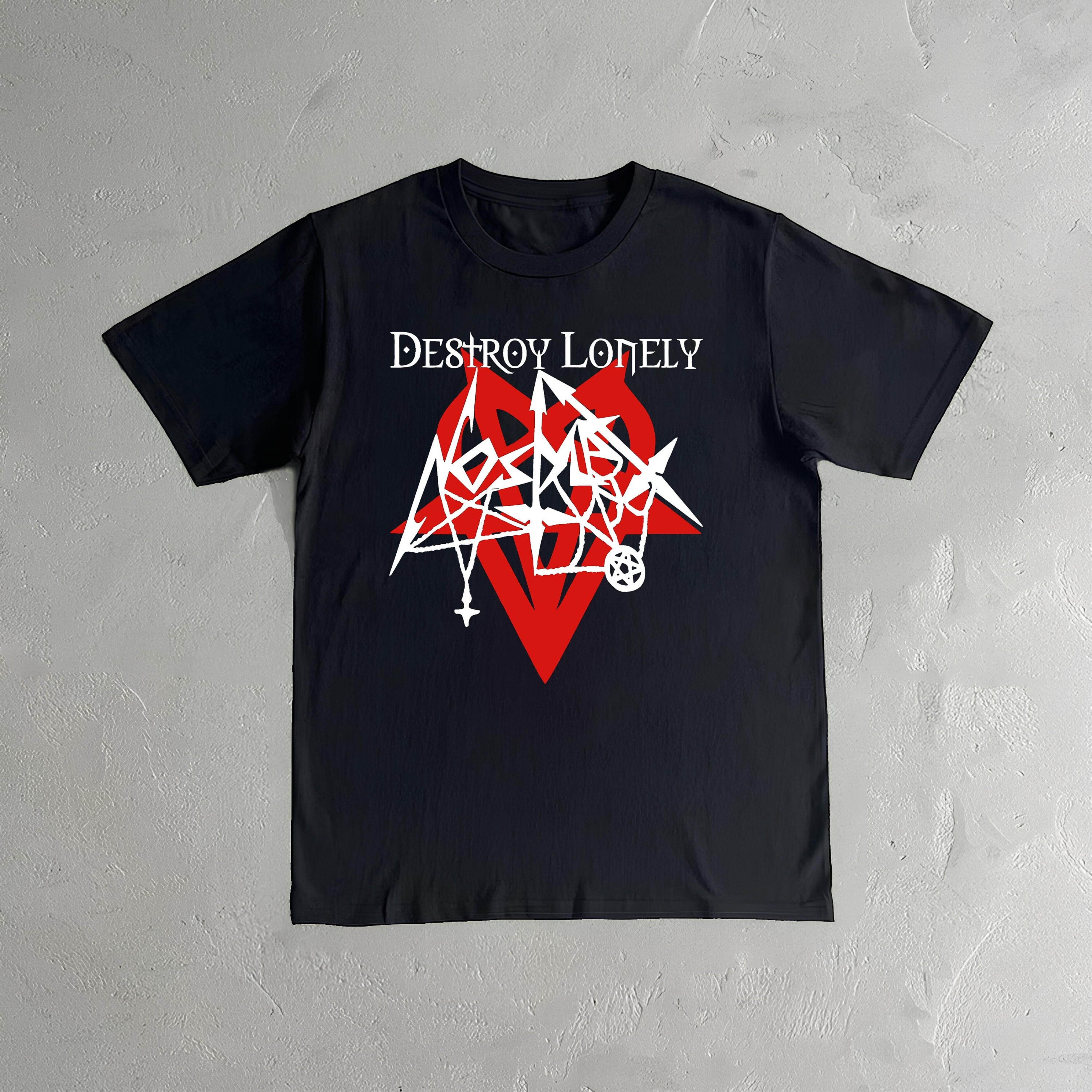 Destroy Lonely Shirt - No Stylist Album Merch - Opium Tee - Destroy ...