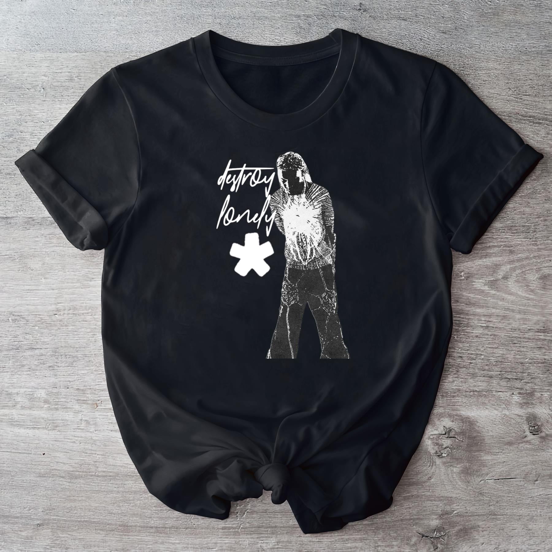 Destroy Lonely Unisex Shirt, Destroy Lonely Vintage Graphic Tee, Opium T-Shirt, Destroy Lonely ...