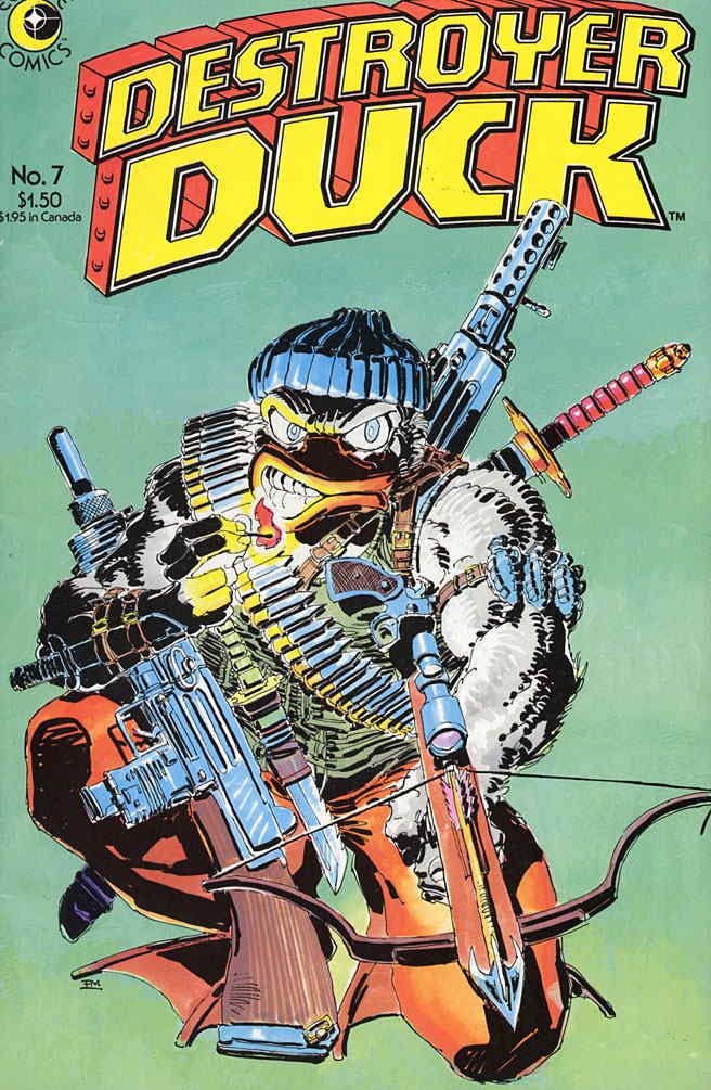 Destroyer Duck #7 VF ; Eclipse Comic Book - Walmart.com