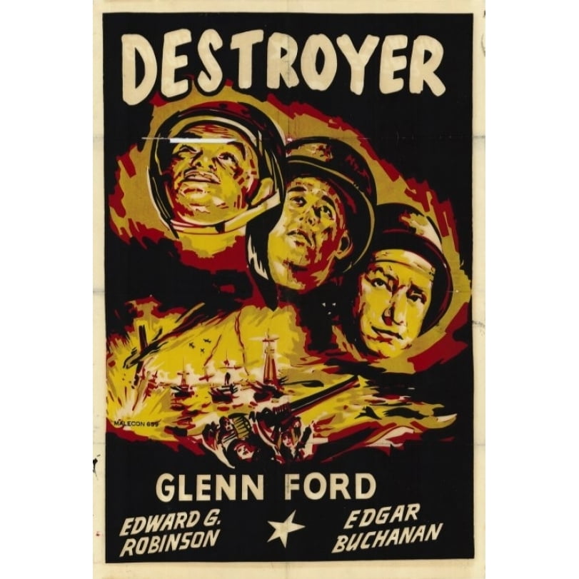 Destroyer Movie Poster (11 x 17) - Walmart.com