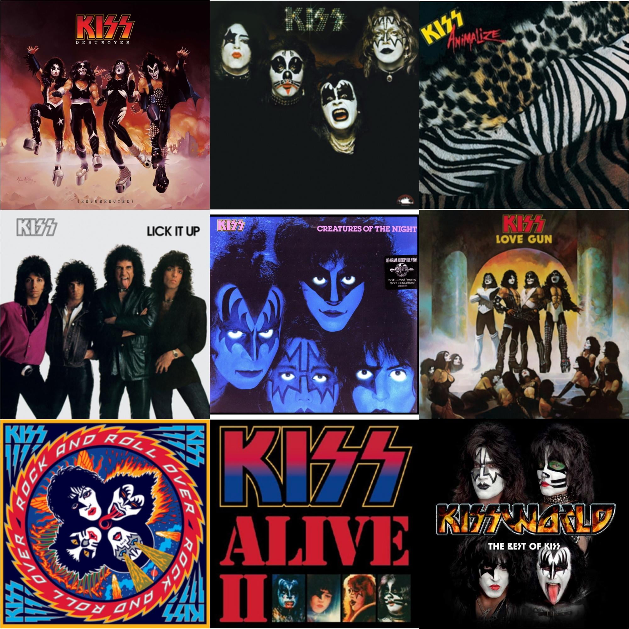 Destroyer (Resurrected) (Translucent Orange LP Vinyl) & Kiss ...