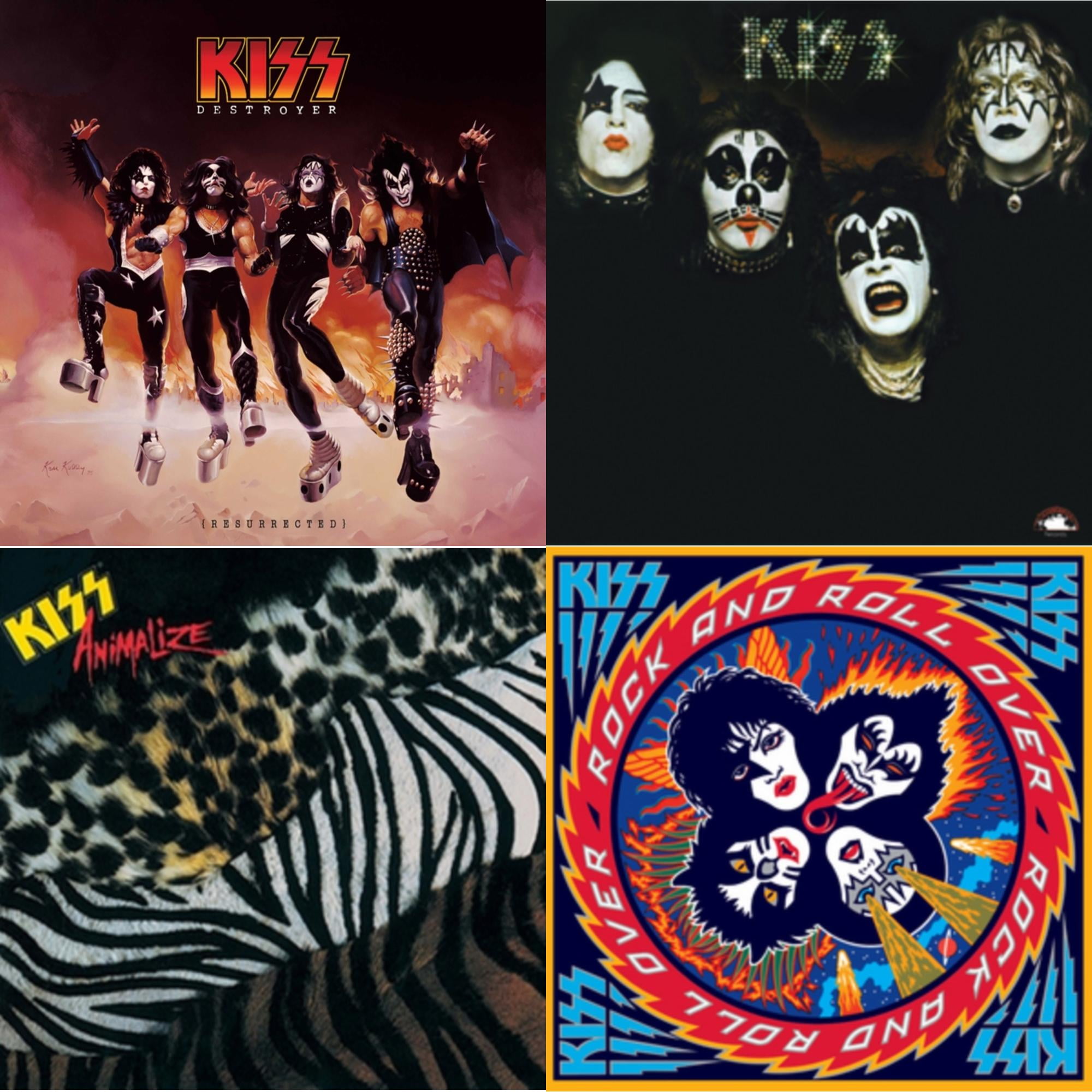 Destroyer (Resurrected) (Translucent Orange LP Vinyl) & Kiss ...
