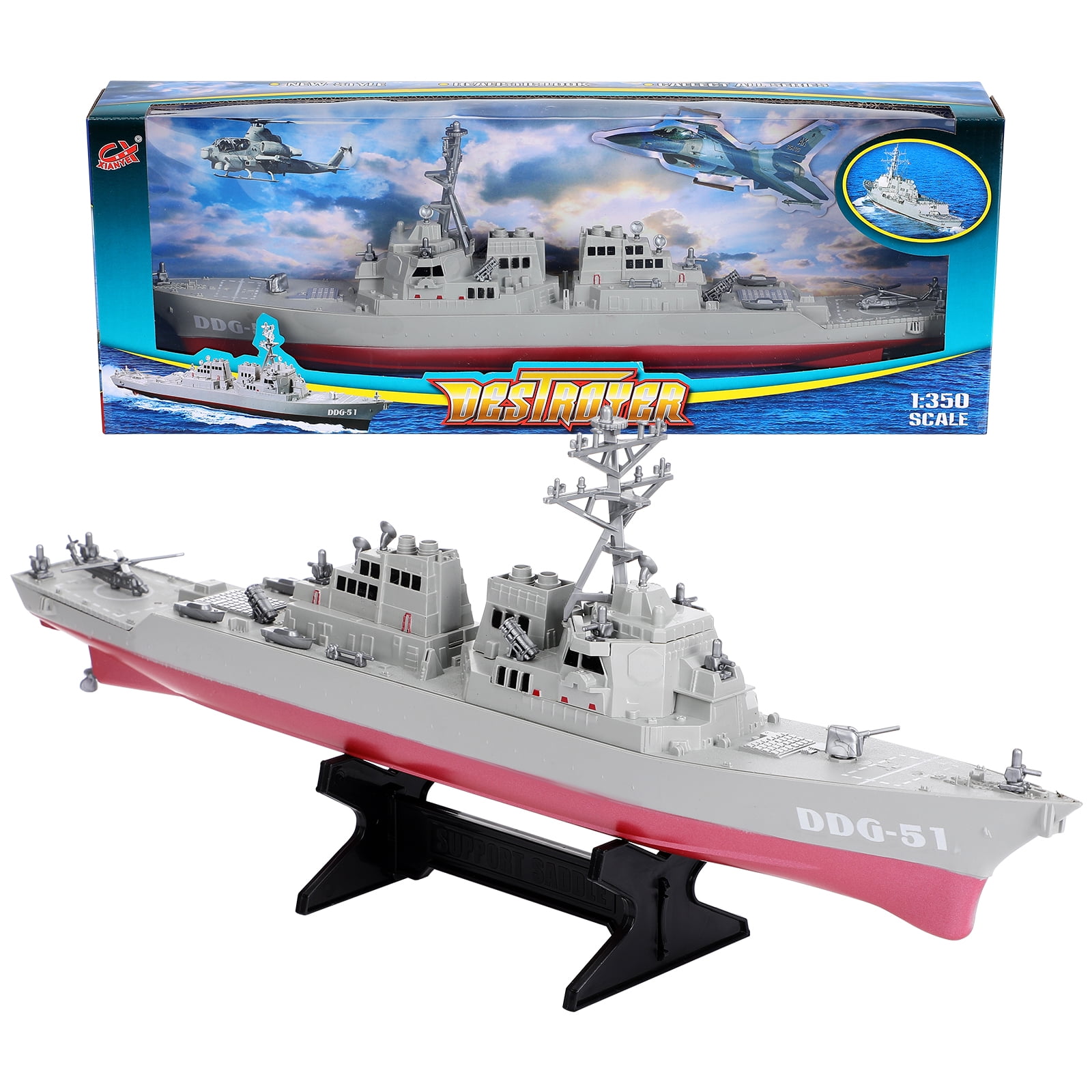 Destroyer Ship Toy Destroyer Battleship Model Adornment Boys Toy Room ...