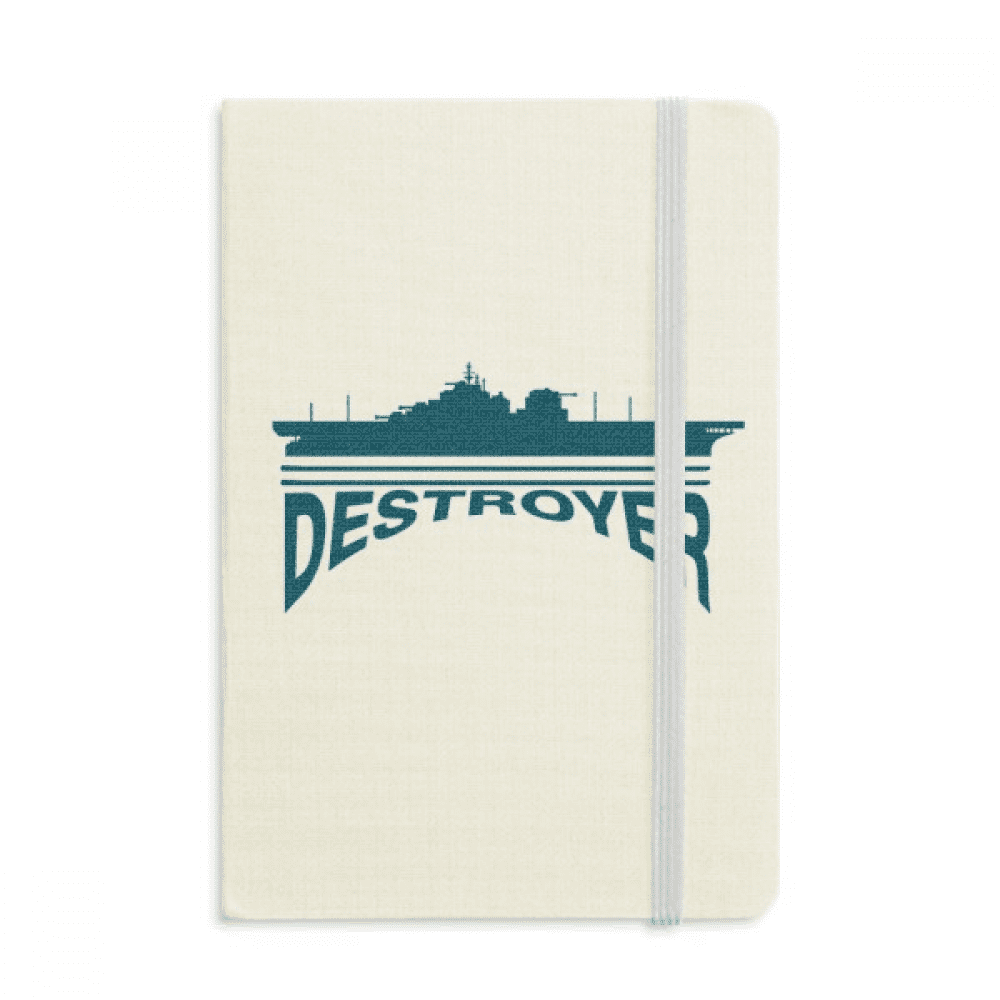 Destroyers Strike Enemy Militarily Notebook Official Fabric Hard Cover ...