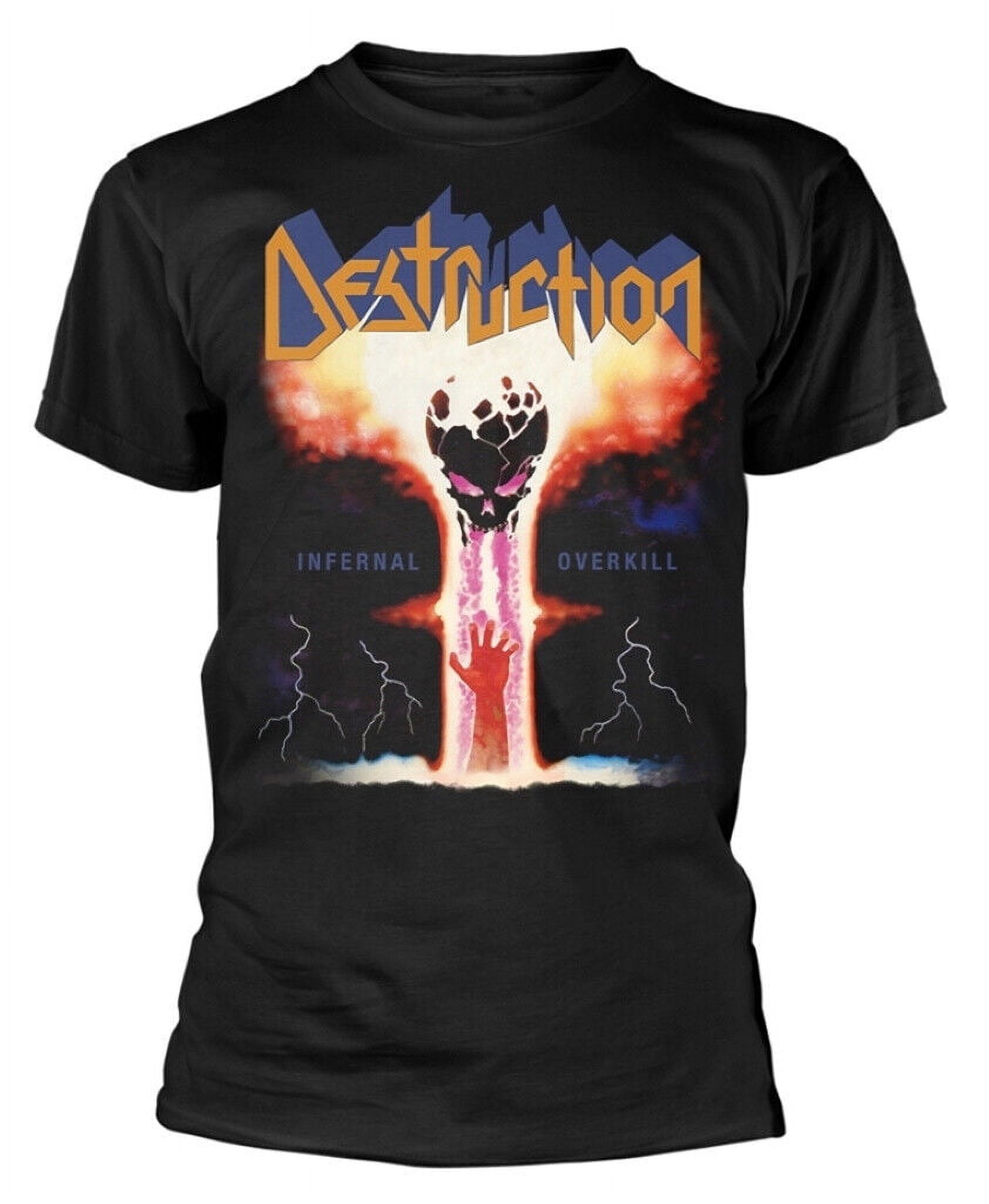 Destruction Infernal Overkill Black T-Shirt NEW OFFICIAL - Walmart.com
