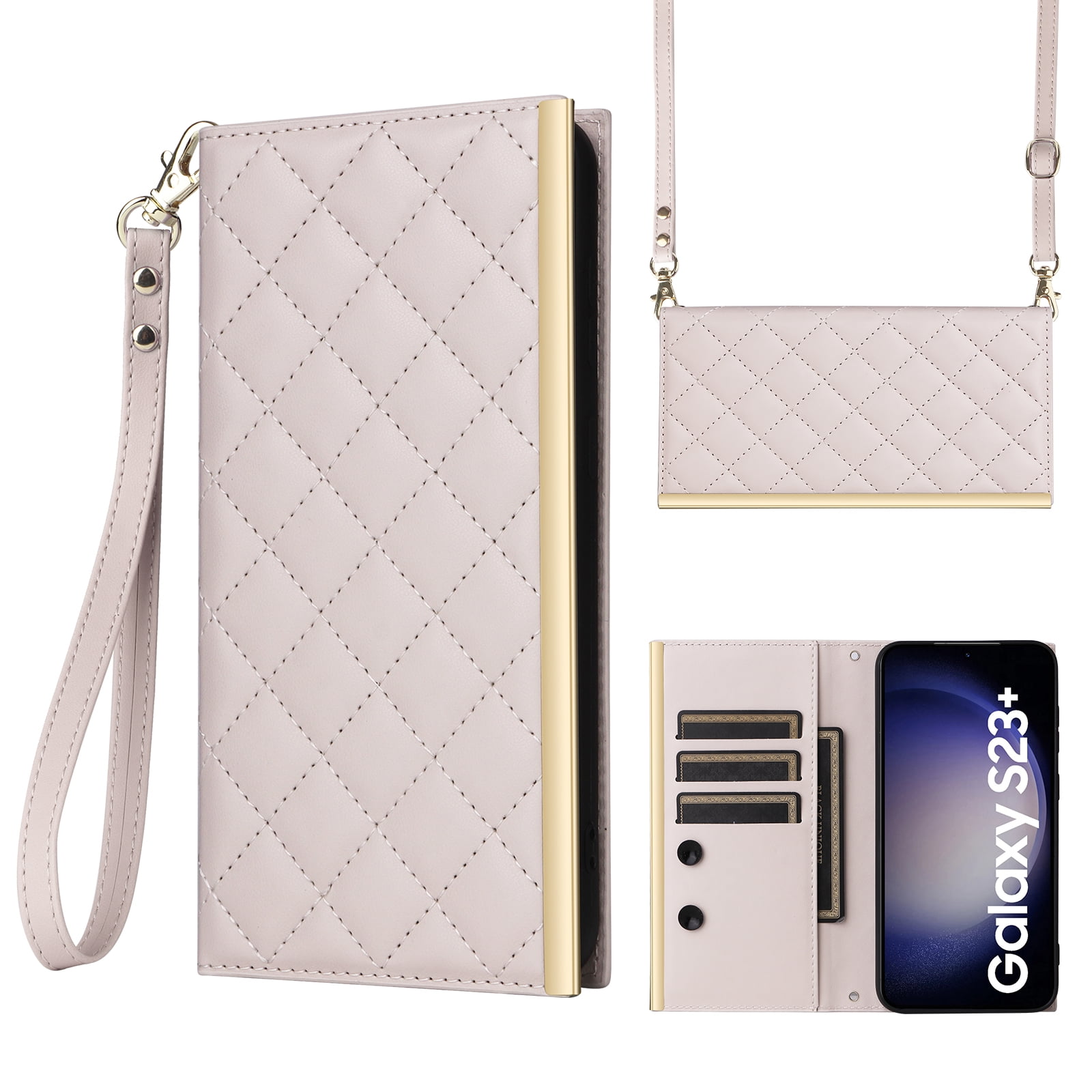 Desugned For Samsung Galaxy S23 Wallet Phone Case,With Suction Cup ...