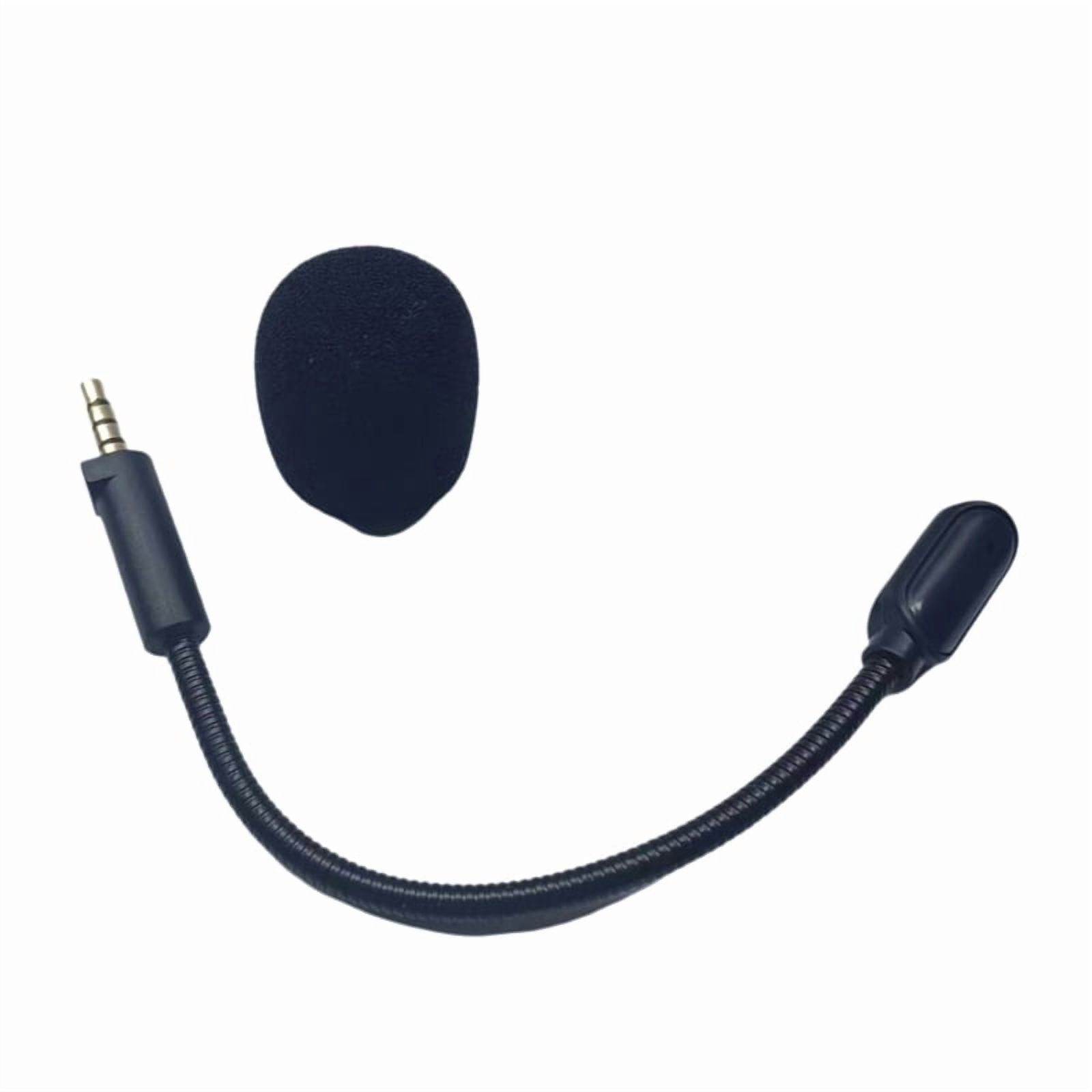 Detachable 3.5mm Gaming Headset Mic With Foam Cover, Noise Cancelling ...