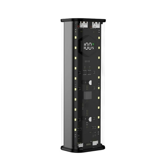Detachable 4x21700 Battery Power Storage Case LCD Digital Display Fast ...