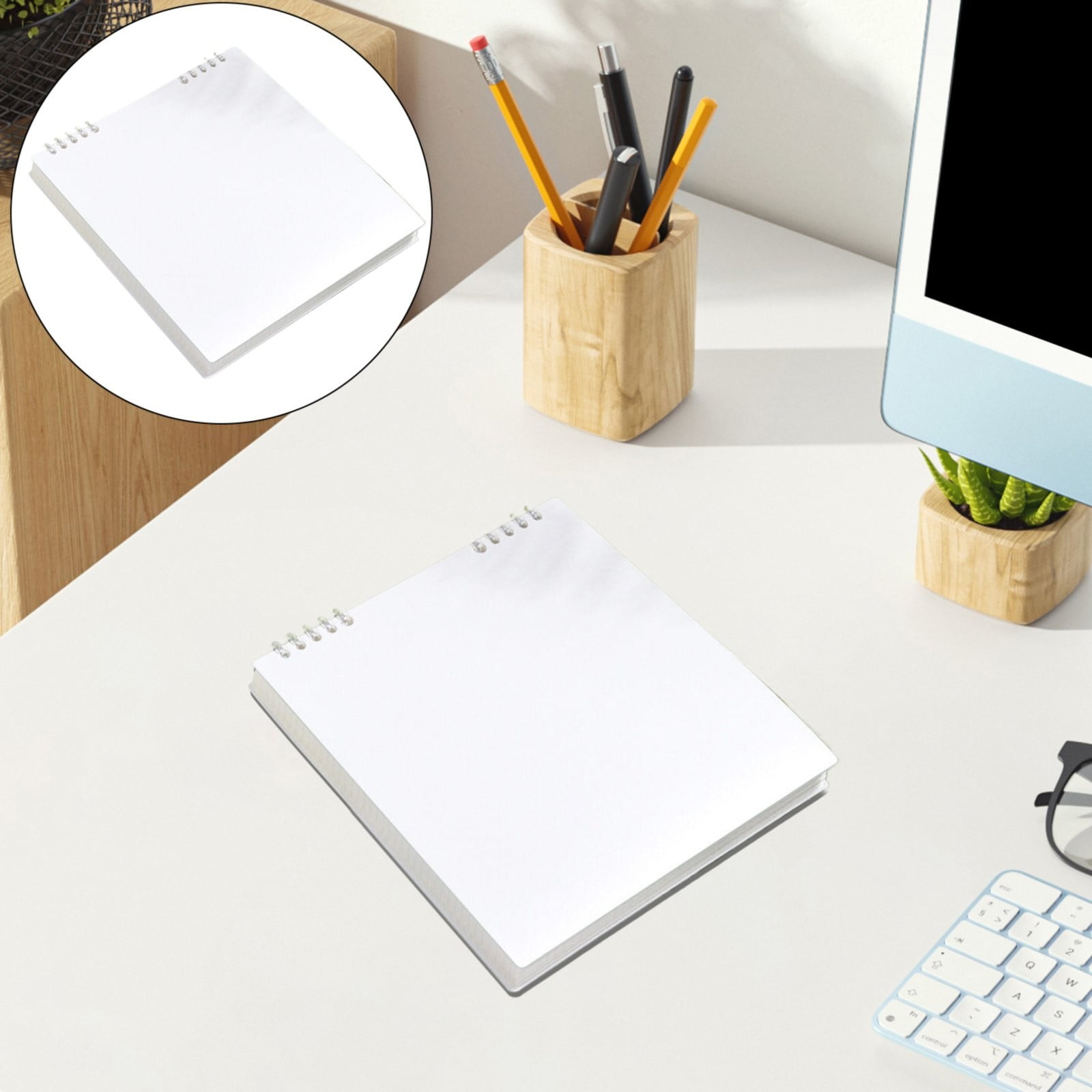 Detachable 5-Ring Notebook Portable PP Soft Cover Notebook Vertical ...