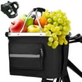 Detachable Bike Basket Folding Bicycle Handlebar Basket for Adult Bikes ...