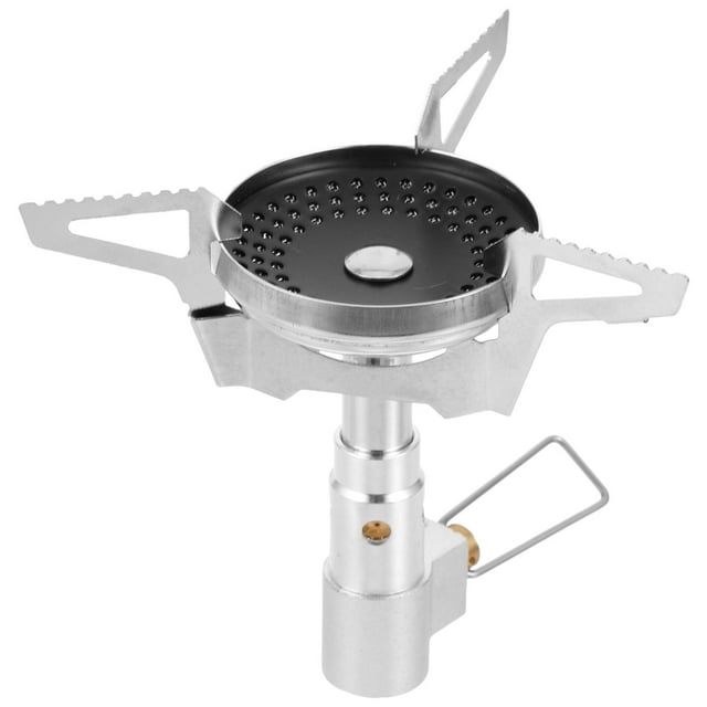 YSNOOWE Outdoor Convenient Windproof Furnace Silver Portable Flame ...